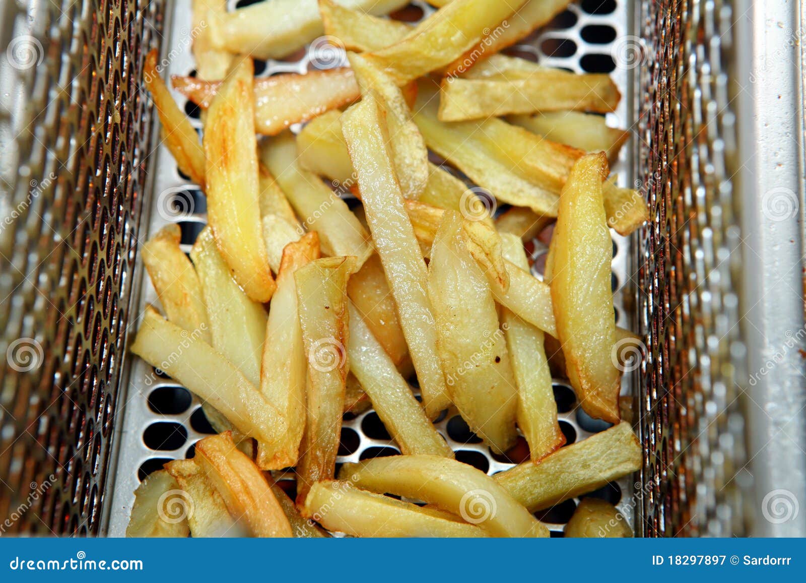 Fried Potatoes or French Fries Stock Image - Image of prepared, slice ...