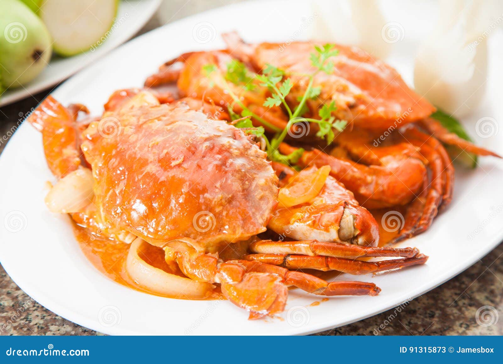 Crab Soup, Fried Spring Rolls With Shrimp And Vietnamese Coffee In The ...