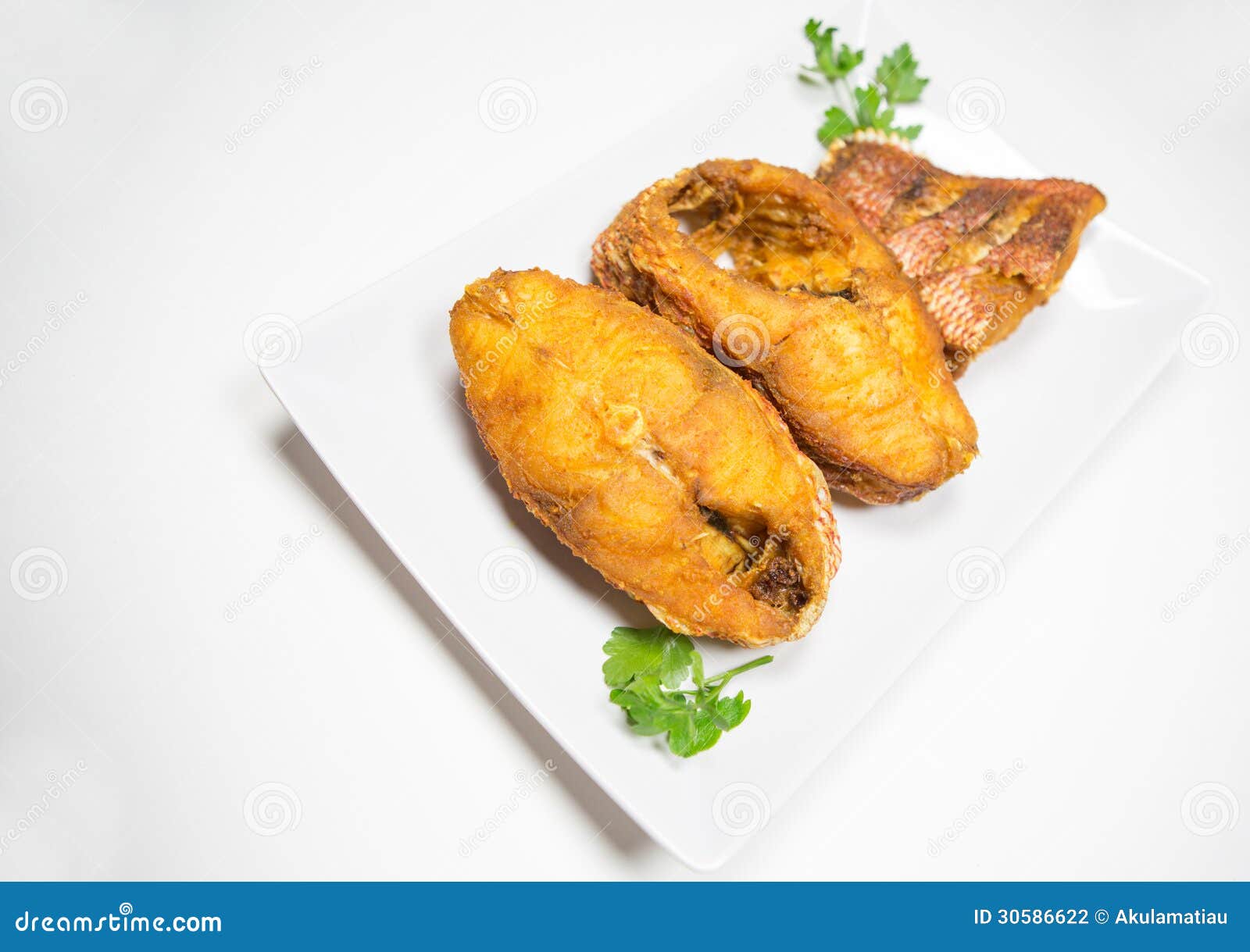 Fried Red Snapper II stock photo. Image of delicious - 30586622