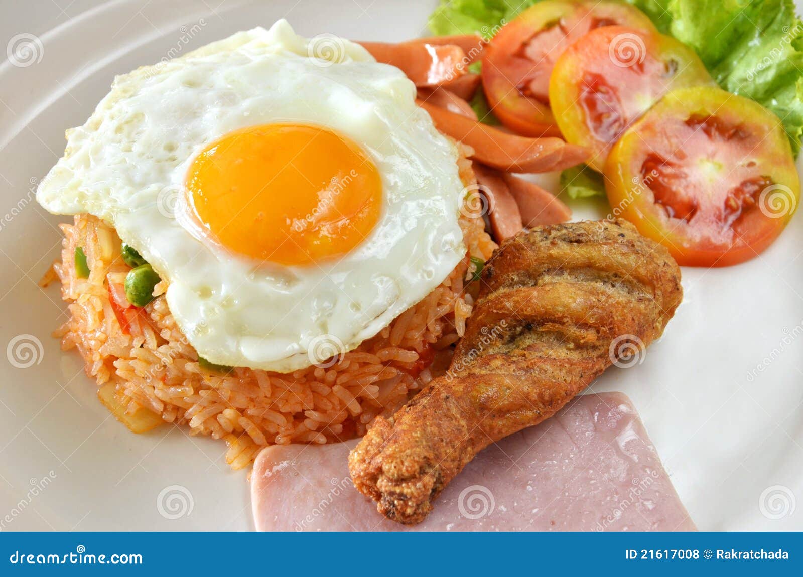 Fried rice stock photo. Image of healthy, gourmet, lunch - 21617008