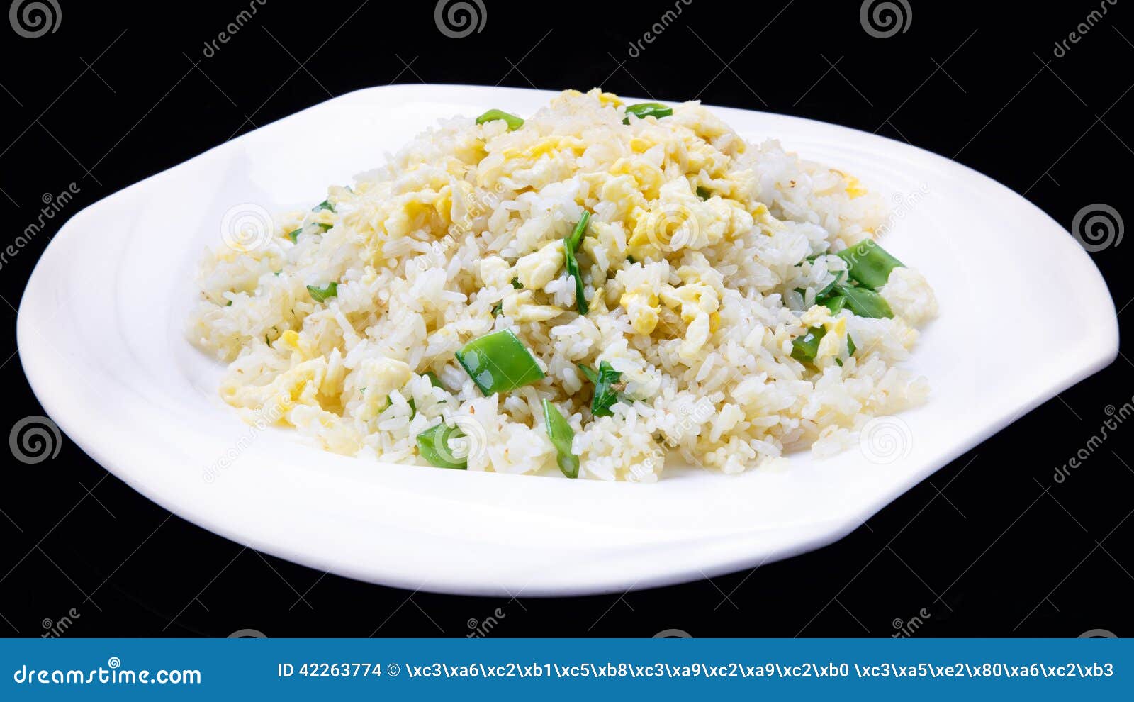 Fried Rice, Chinese Cuisine, Yangzhou Style Stock Photo - Image of eggs ...