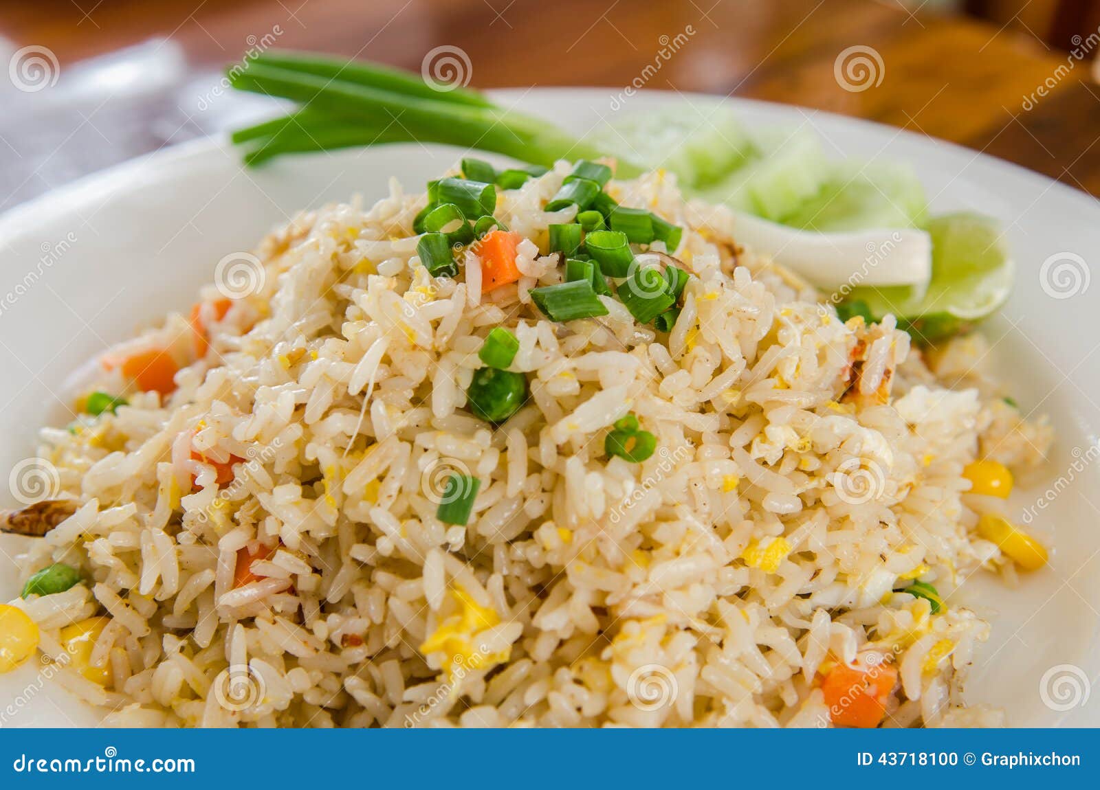 Fried Rice Balls In Bowl, Front View. Fried Rice Balls Aka Bolinho De ...