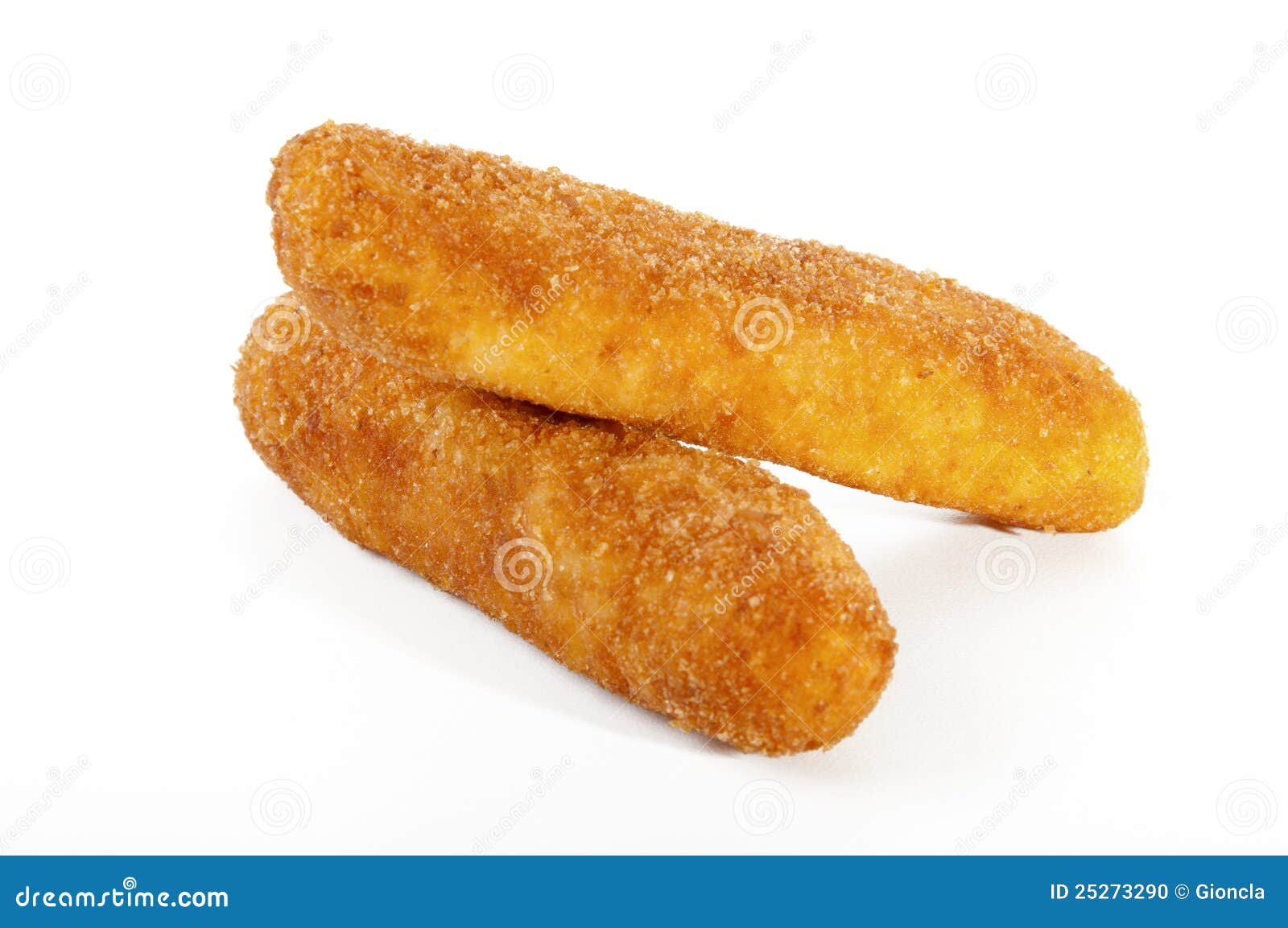 Fried rice croquettes stock photo. Image of horizontal - 25273290