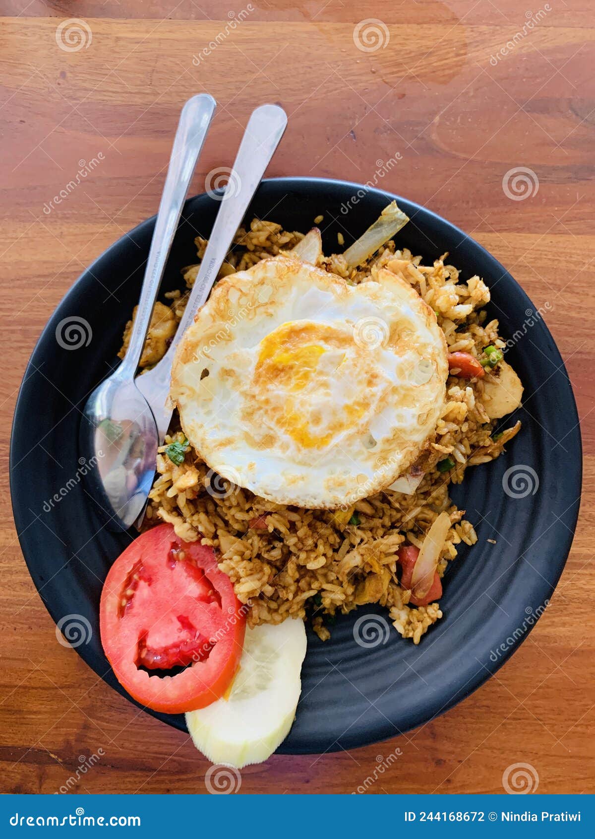 Fried Rice stock photo. Image of indonesian, rice, food - 244168672