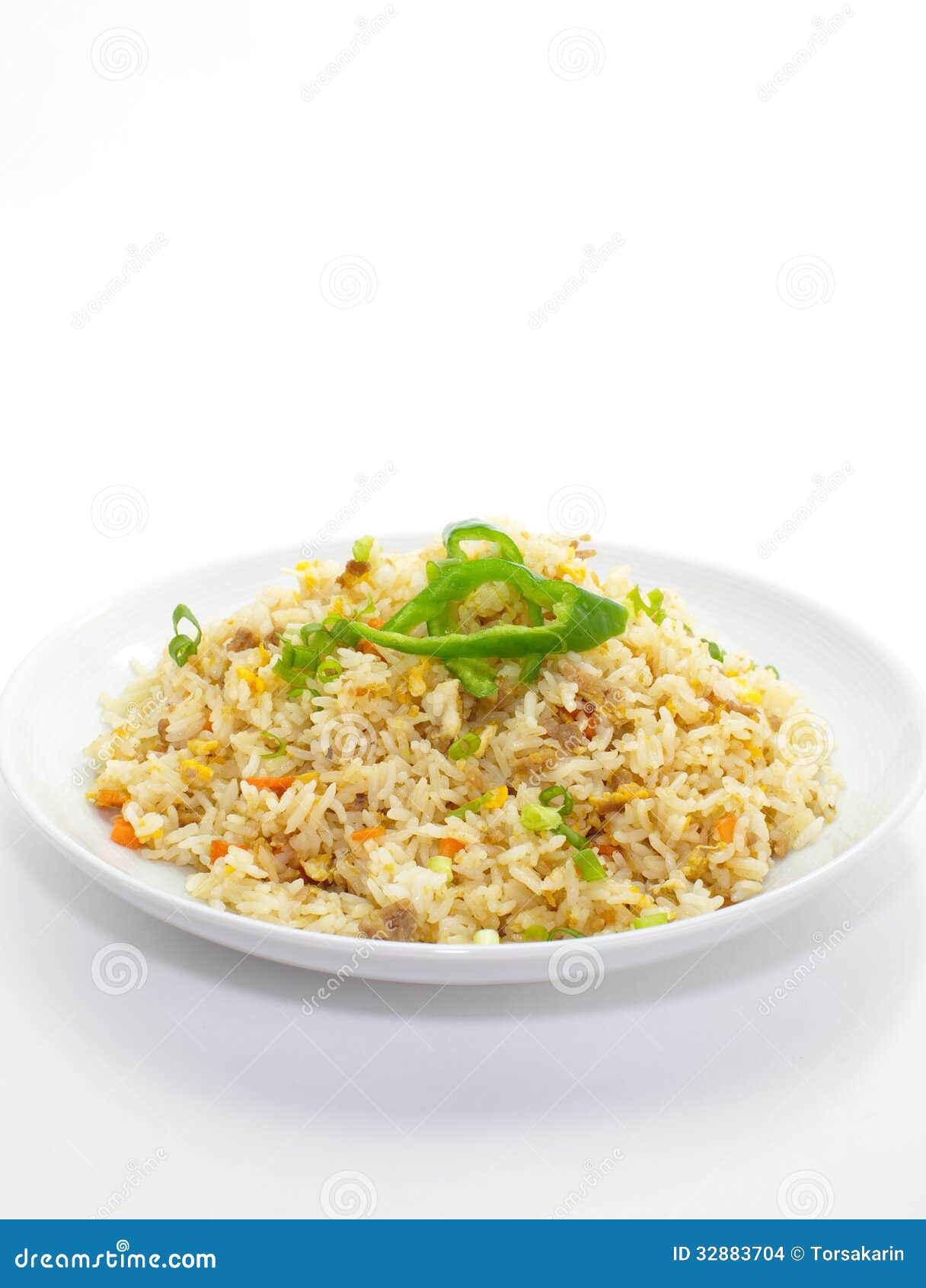 Fried rice stock photo. Image of rice, savory, vegetables - 32883704