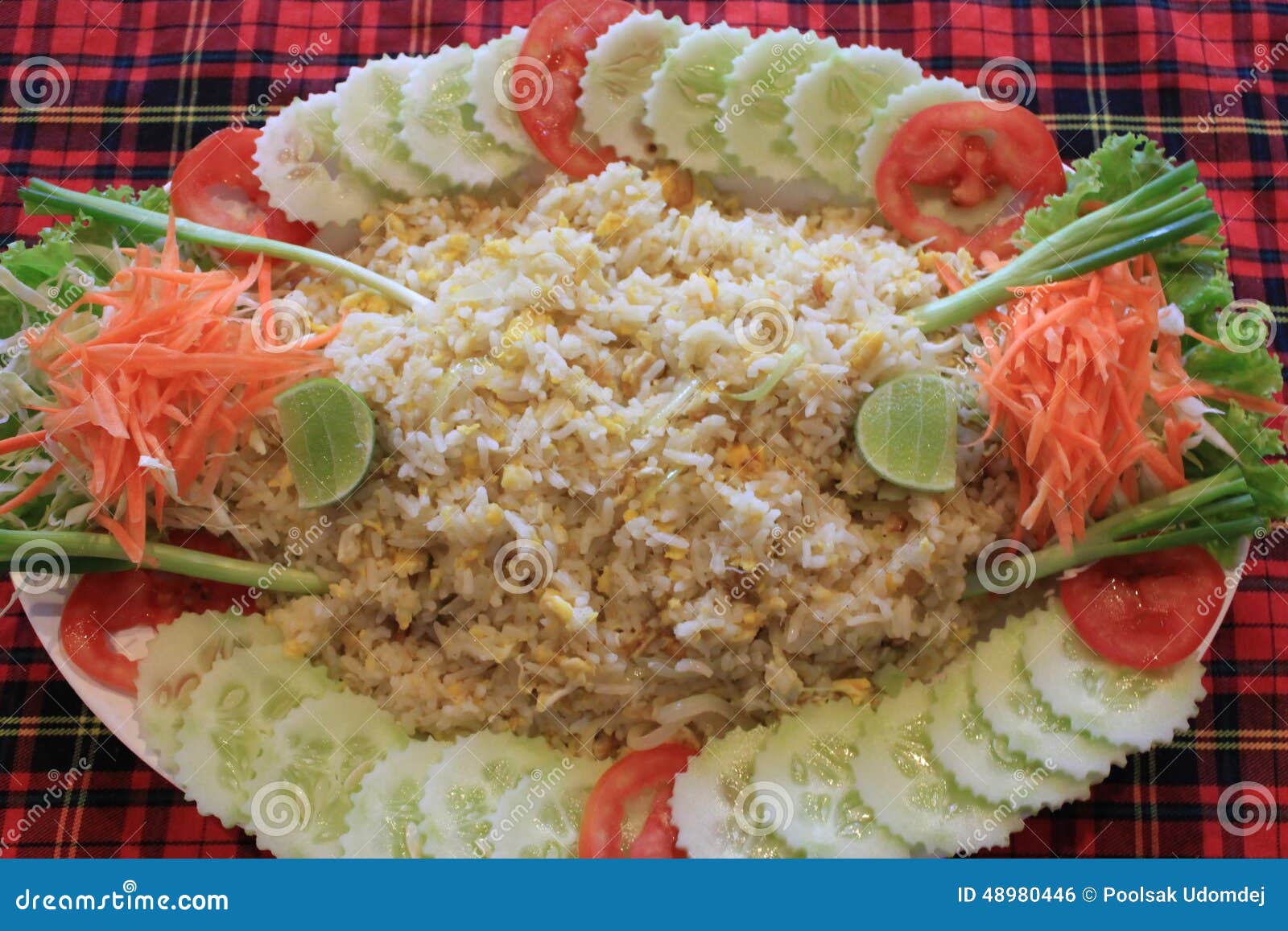Fried rice stock photo. Image of food, green, vegetable - 48980446