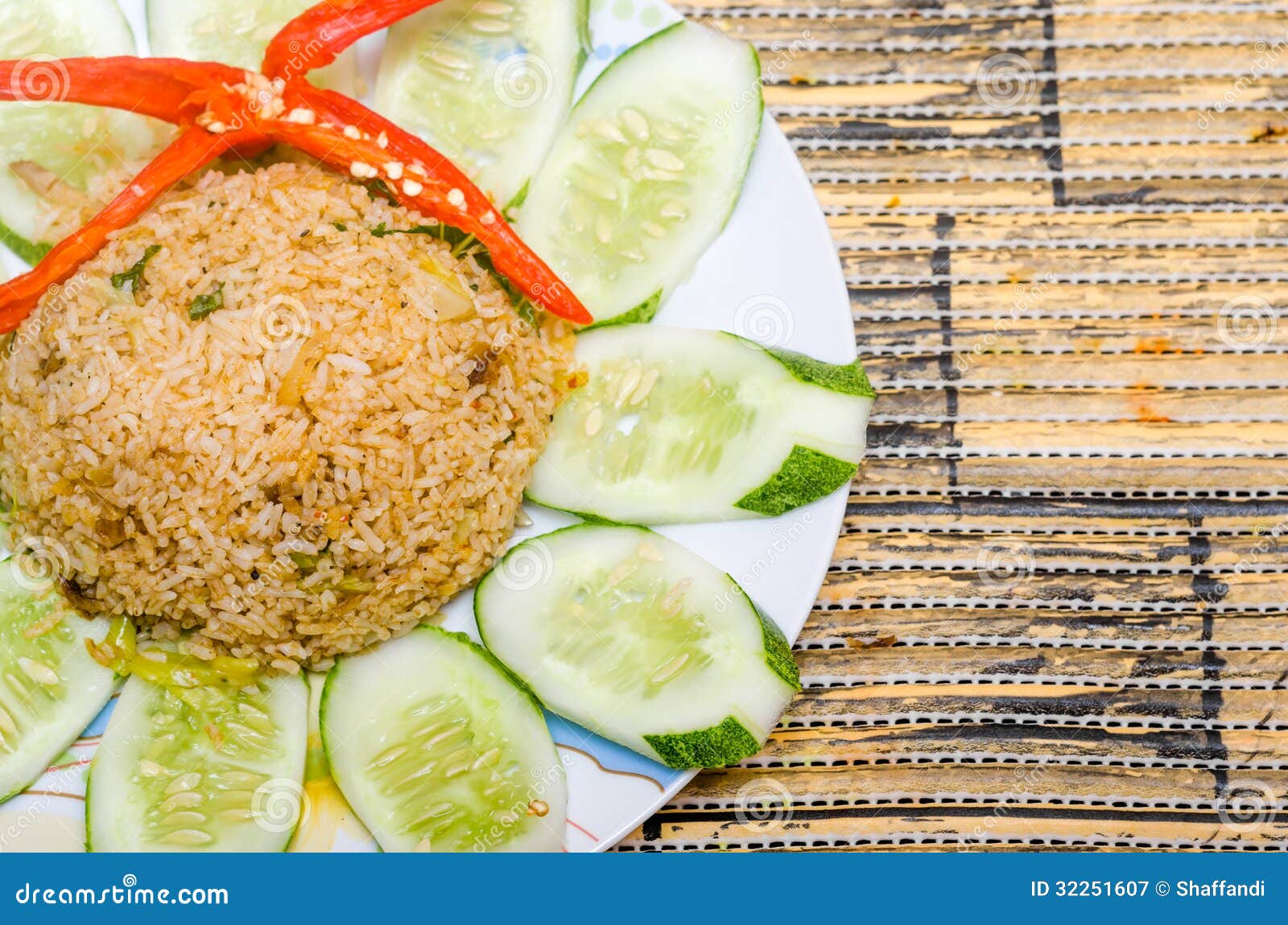 Fried rice stock image. Image of fried, health, isolated - 32251607