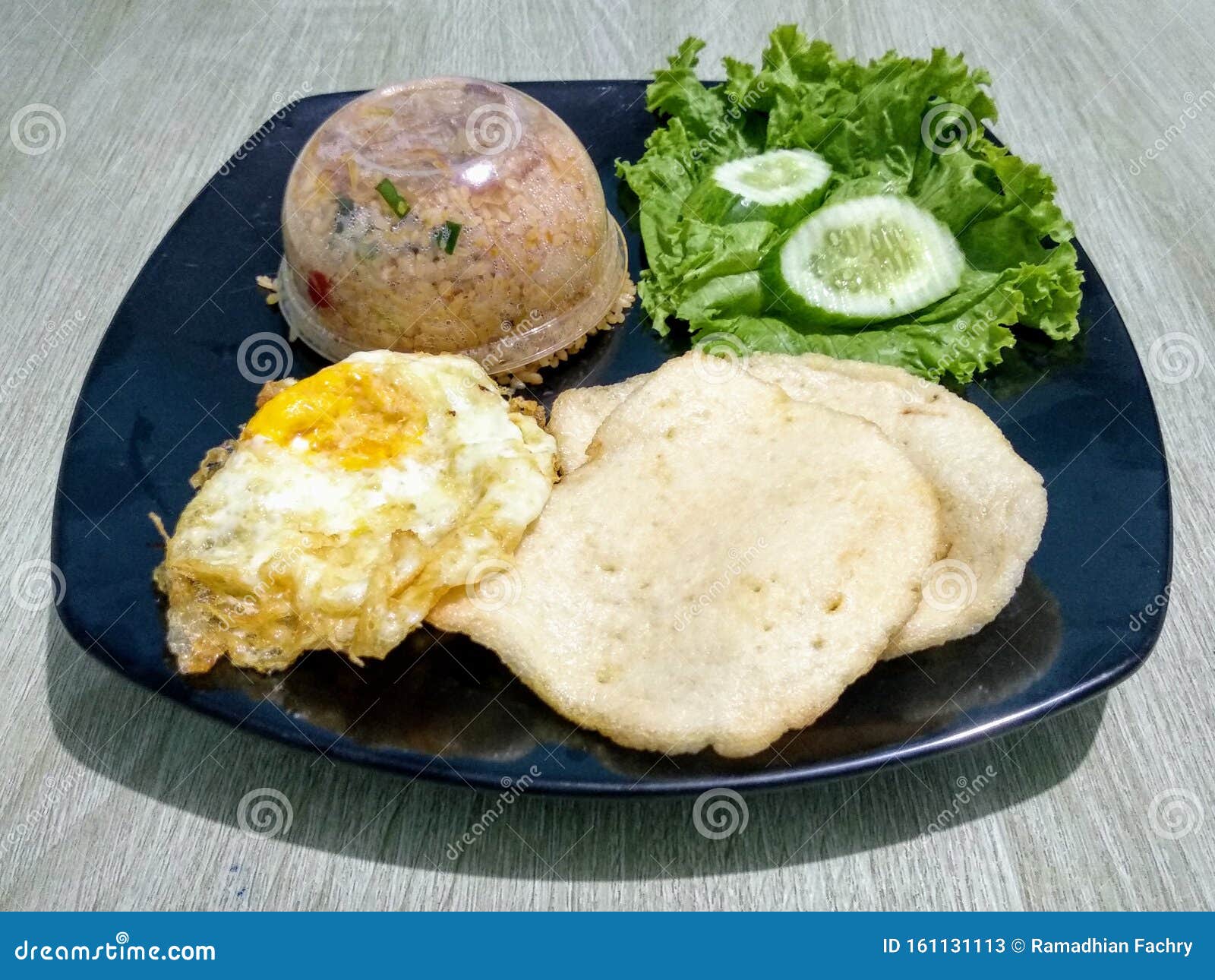 A Fried Rice Menu Set stock image. Image of simple, menu - 161131113