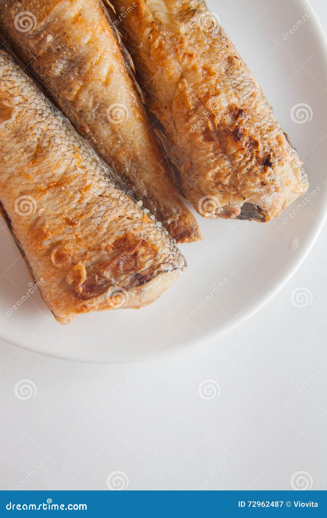 Fried rockcod stock image. Image of portion, healthy - 72962487