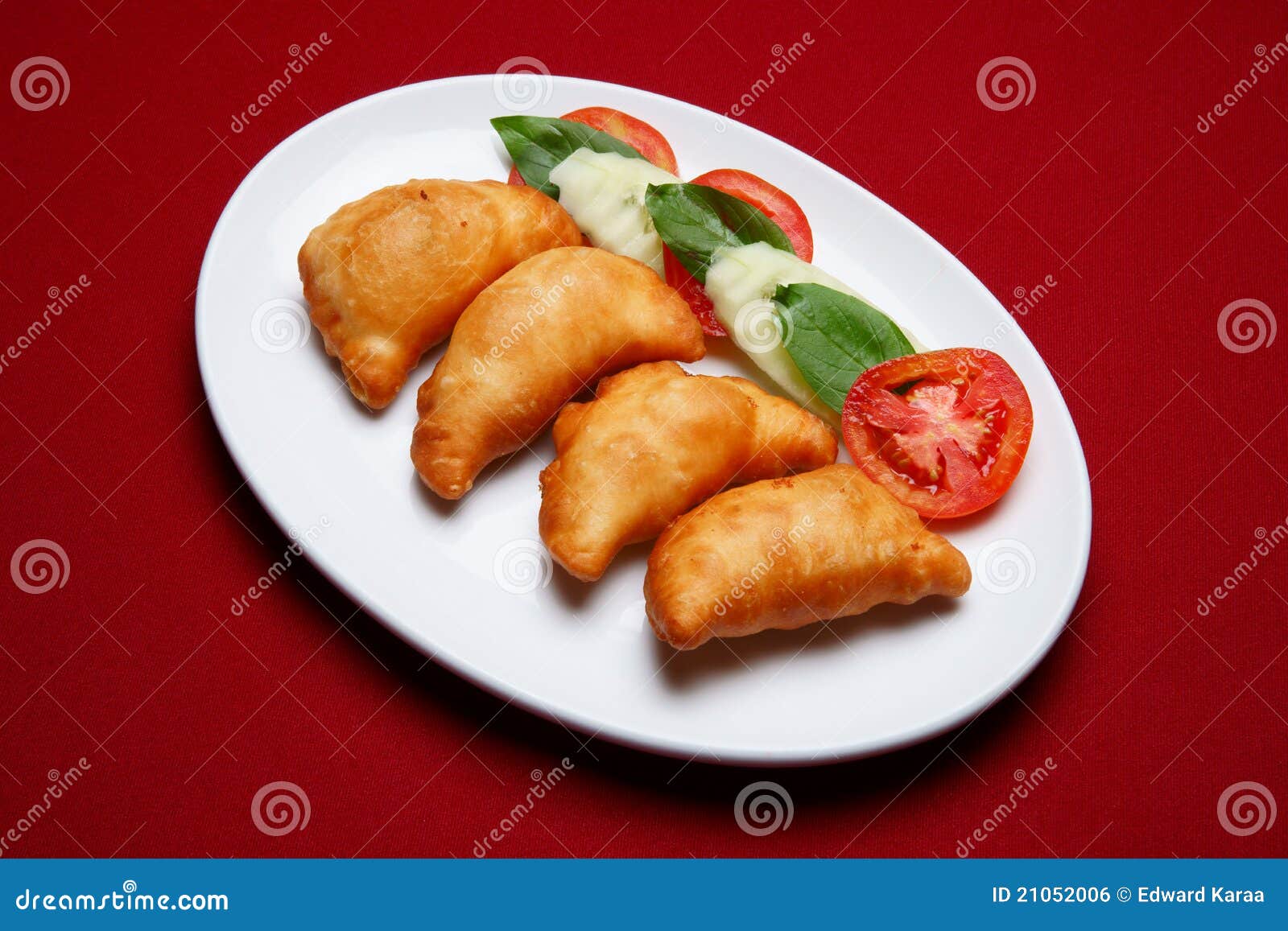 Fried Sambousek stock photo. Image of lebanon, cuisine - 21052006