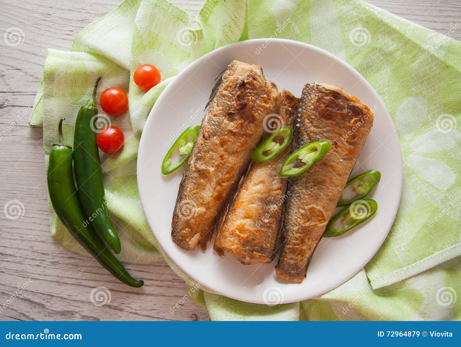 Fried shad stock image. Image of pepper, white, cooked - 72964879