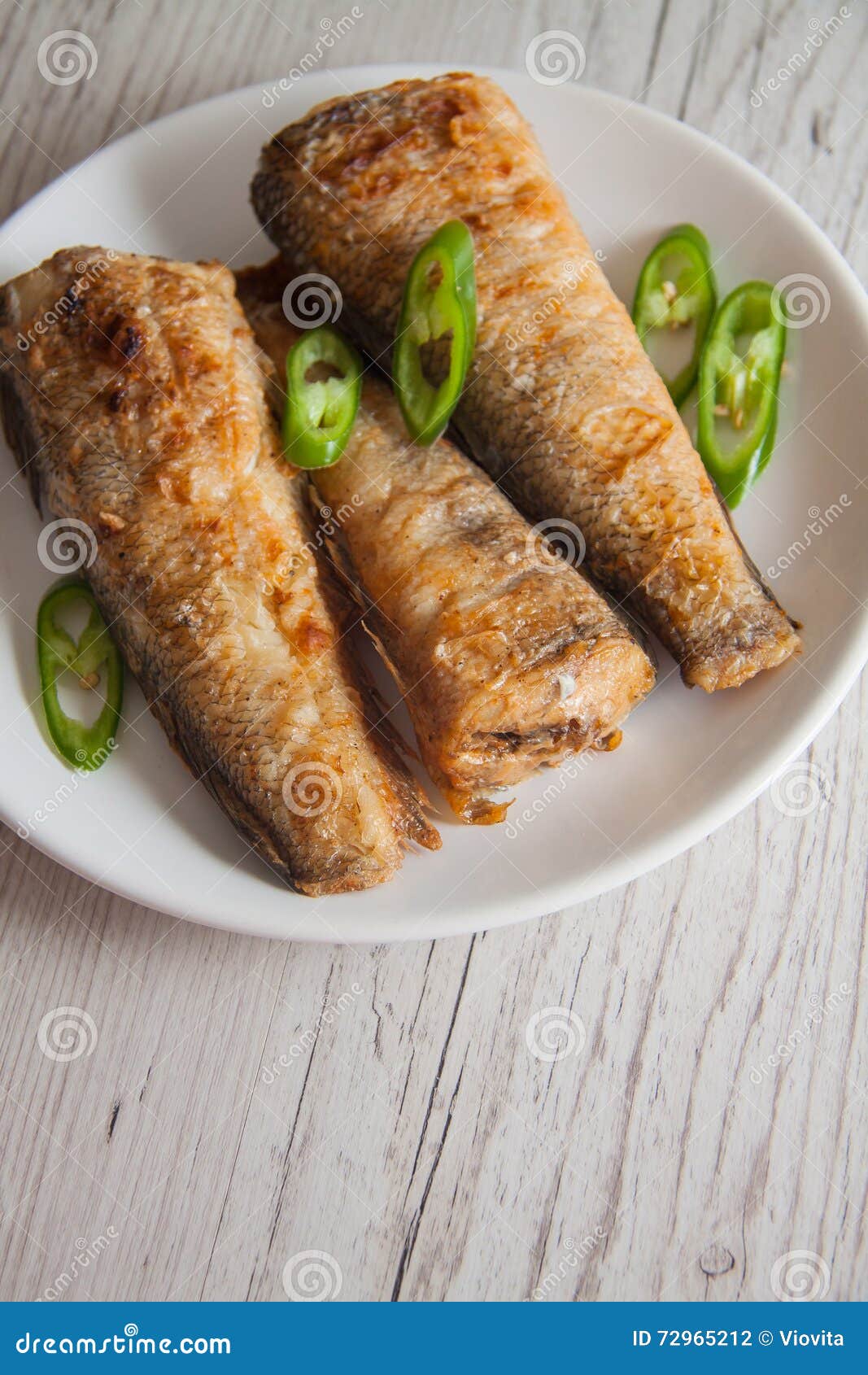 Fried shad stock photo. Image of portion, fish, paper - 72965212