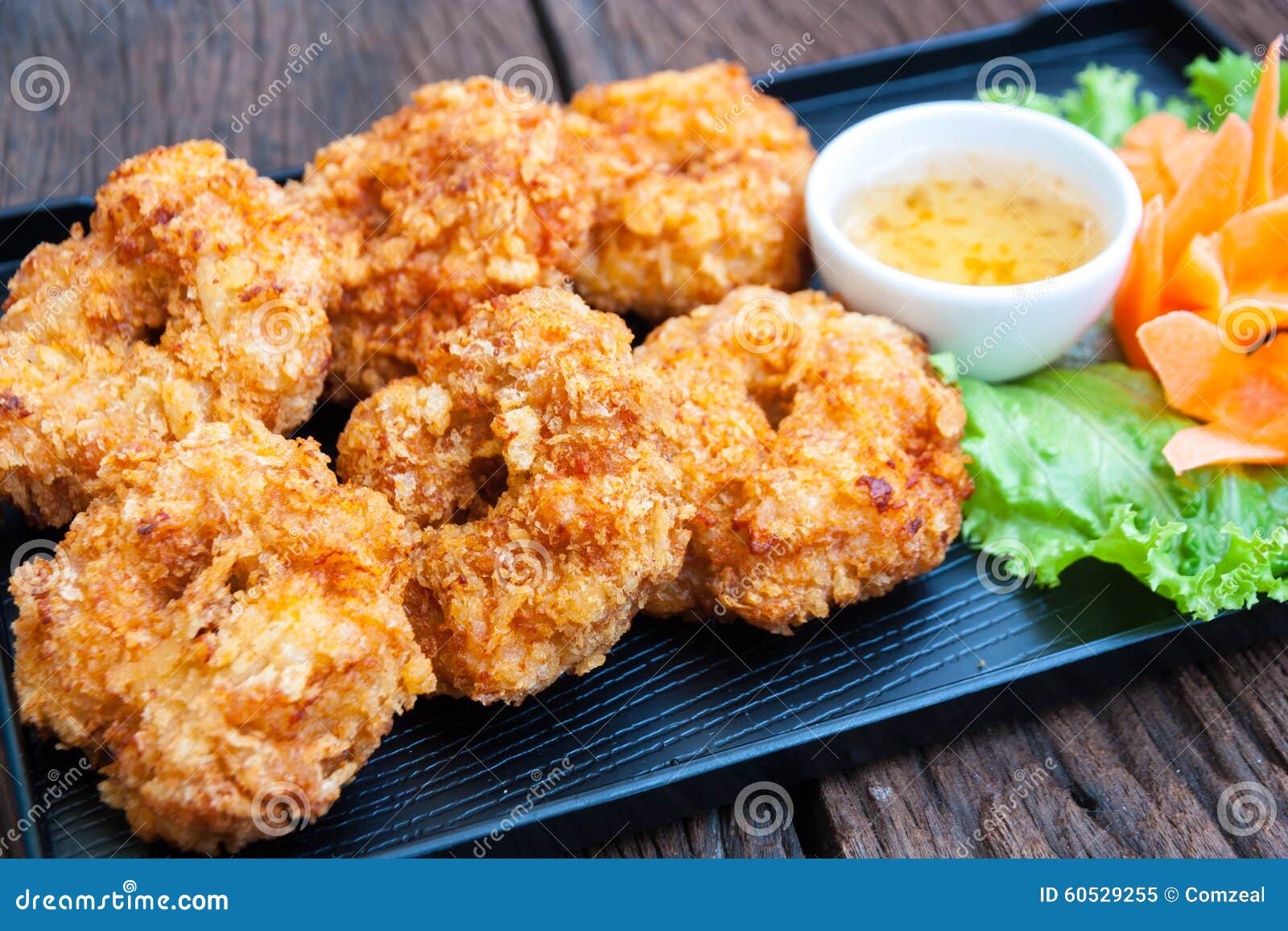 Fried Shrimp Cake, Thai Food Stock Image - Image of snack, sweet: 60529255