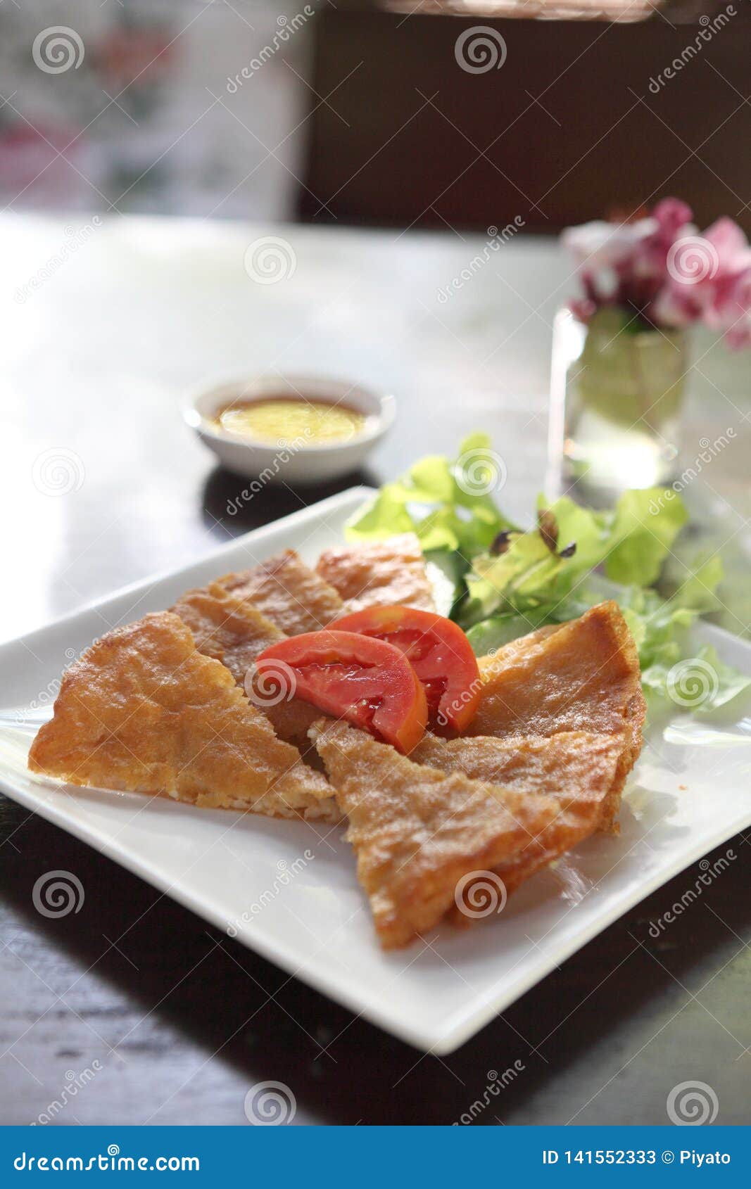 Fried shrimp roti stock image. Image of horizontal, cuisine - 141552333