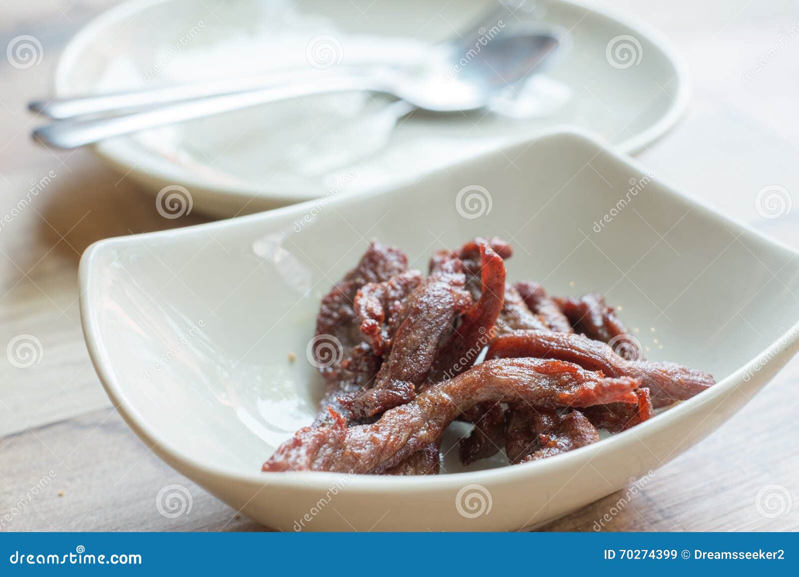 Fried slice beef stock image. Image of kitchen, illustrations - 70274399