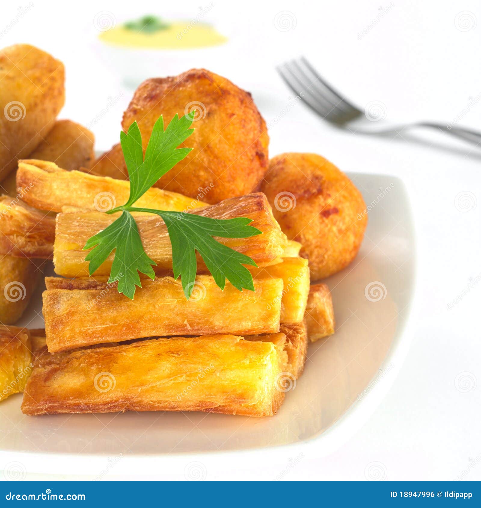 Fried Snacks out of Manioc stock photo. Image of photograph - 18947996