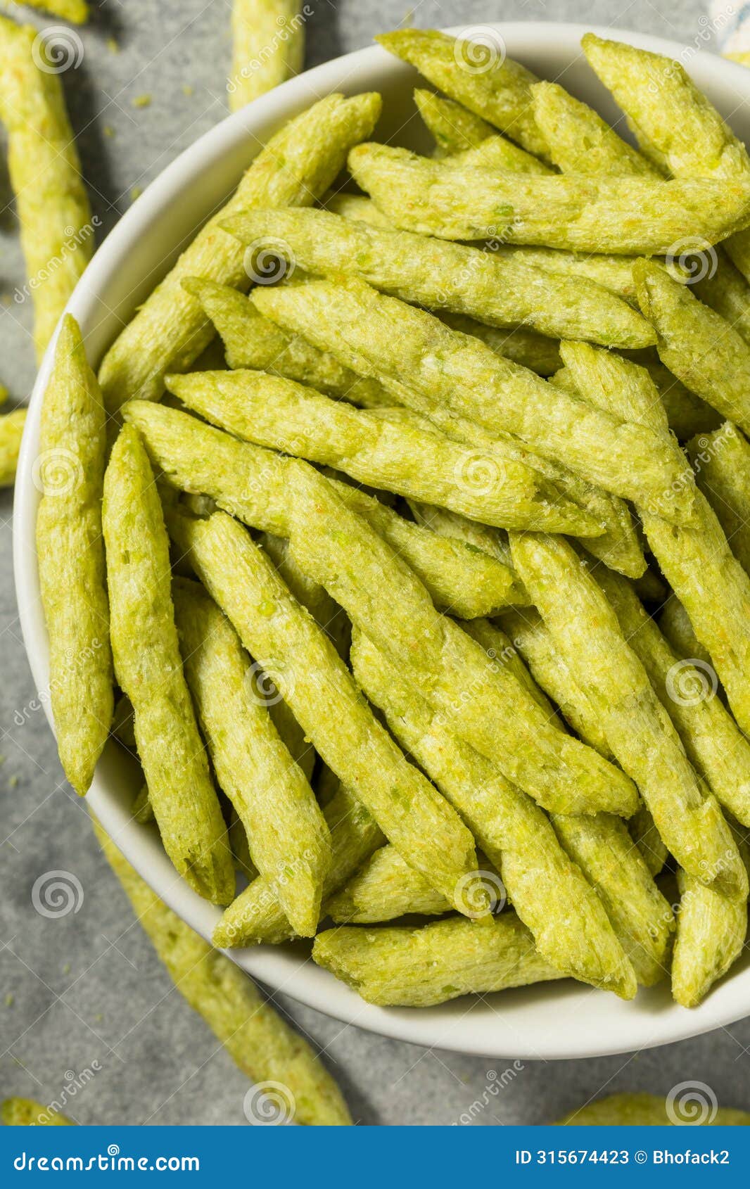 Fried Snap Pea Crisps Chips Stock Image - Image of edible, produce ...