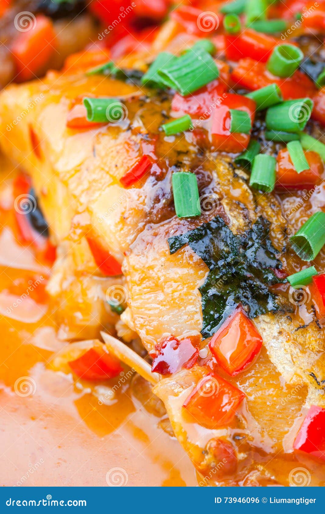 Fried spicy fish pieces 2 stock photo. Image of spicy - 73946096