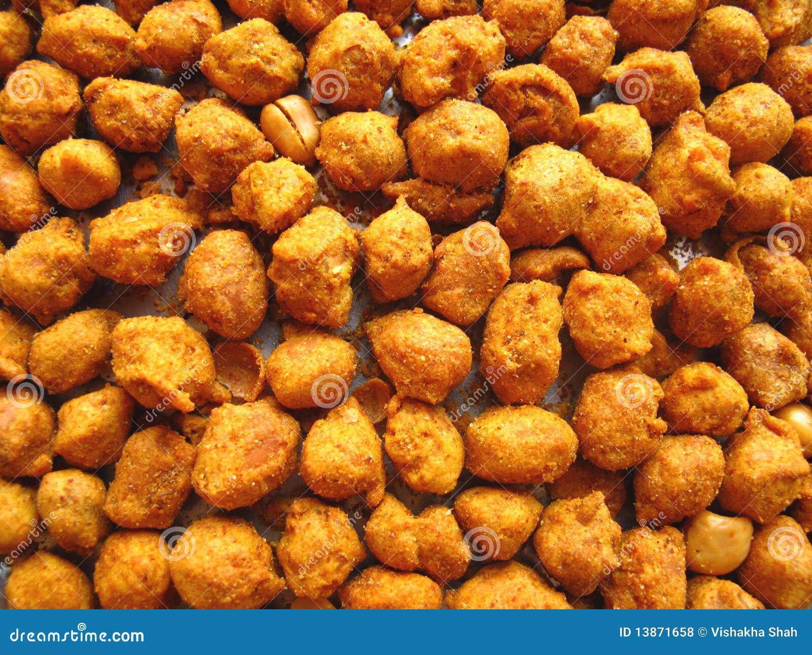 Fried spicy peanuts stock photo. Image of foodstuff, nuts - 13871658