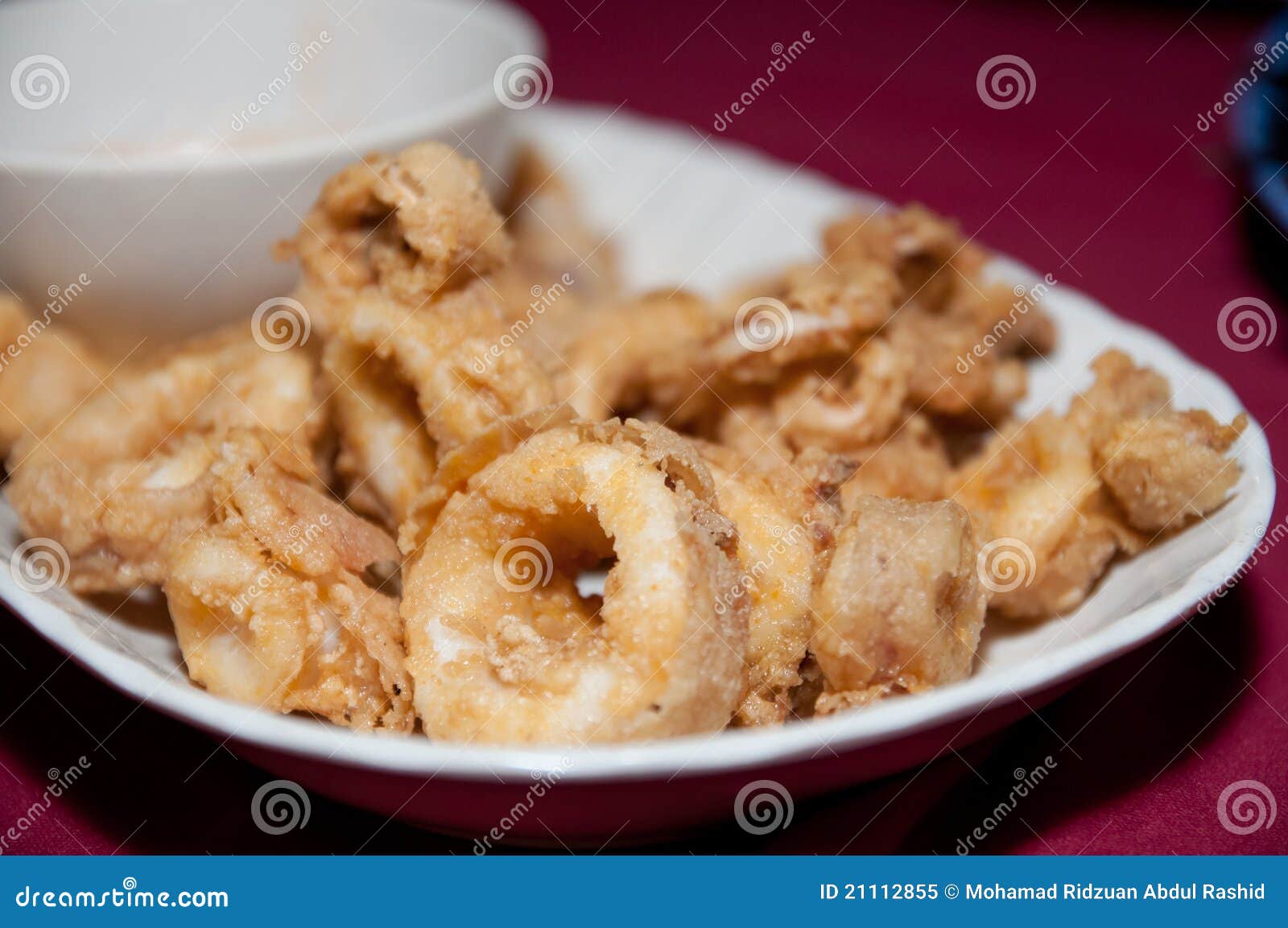 Fried Squid stock image. Image of meal, live, squid, menu - 21112855