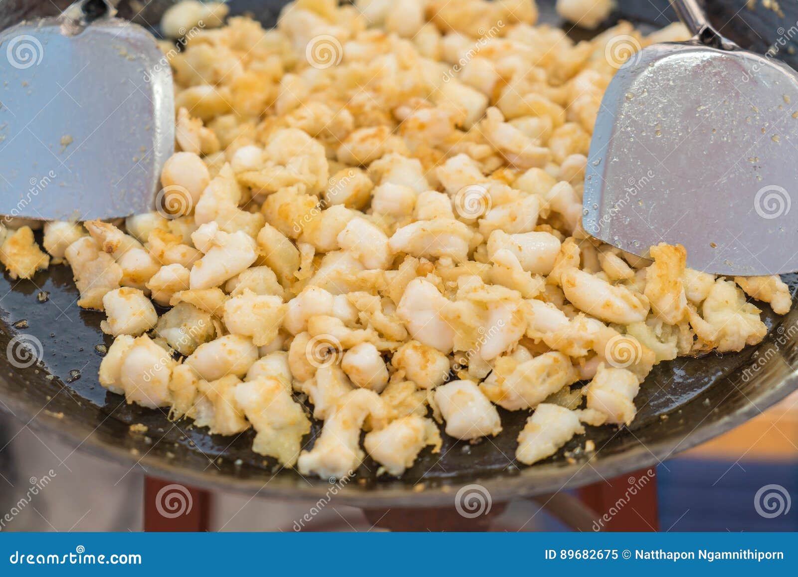 Fried squid eggs stock image. Image of background, plate - 89682675