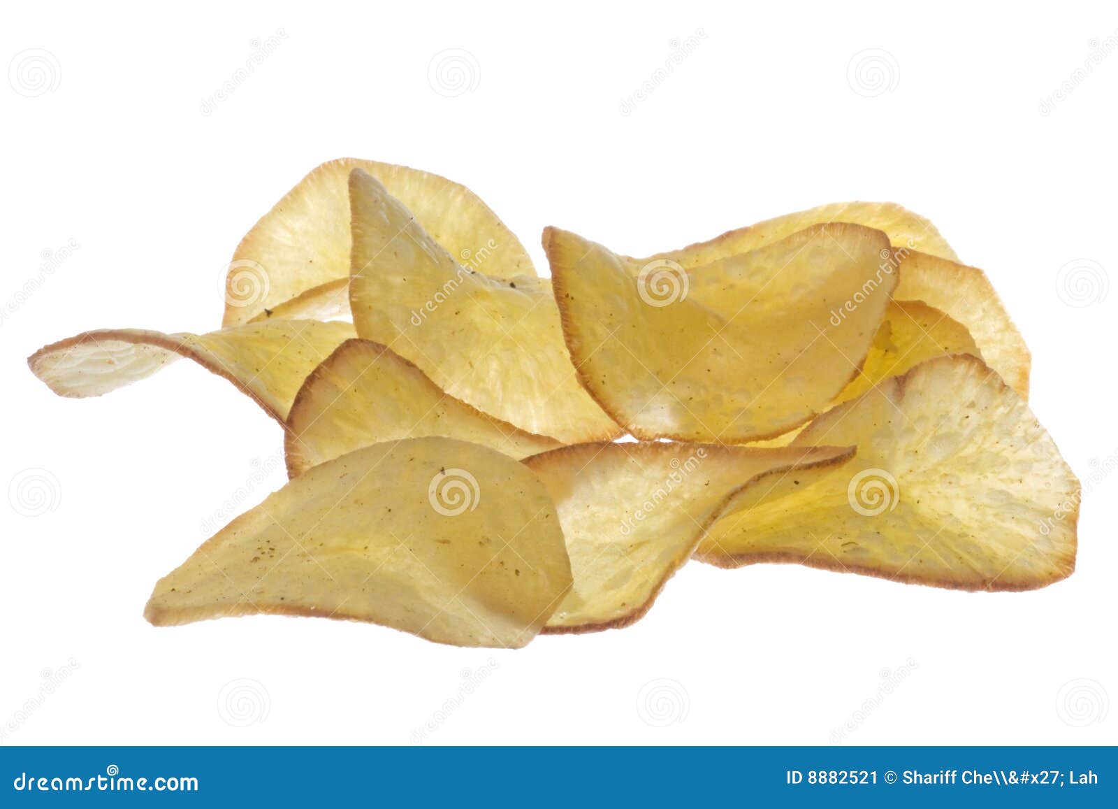 Fried Tapioca Isolated stock image. Image of tuber, fast - 8882521