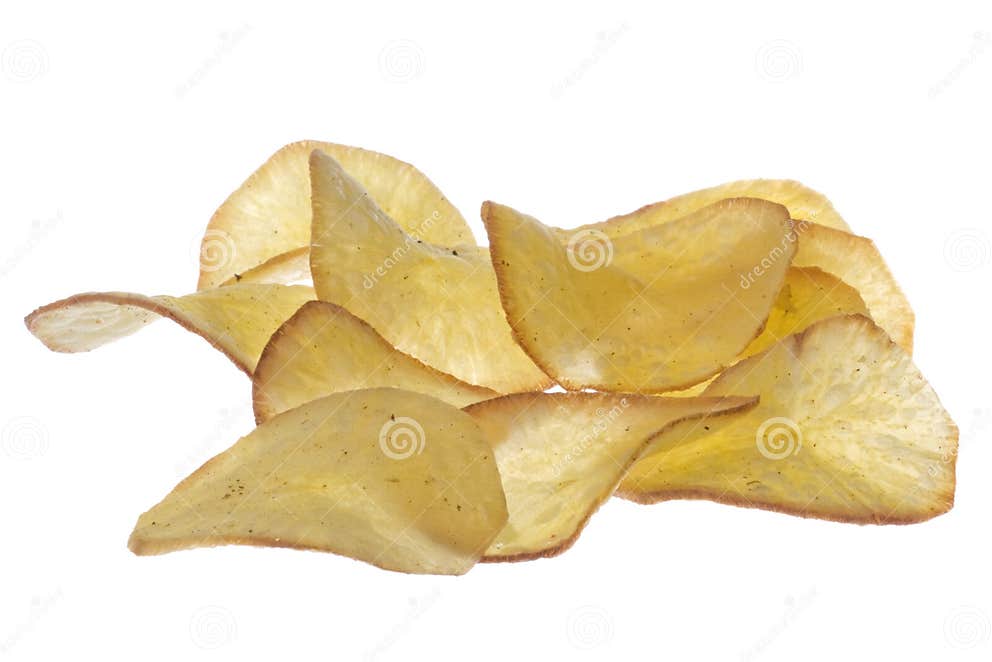 Fried Tapioca Isolated stock image. Image of tuber, fast - 8882521