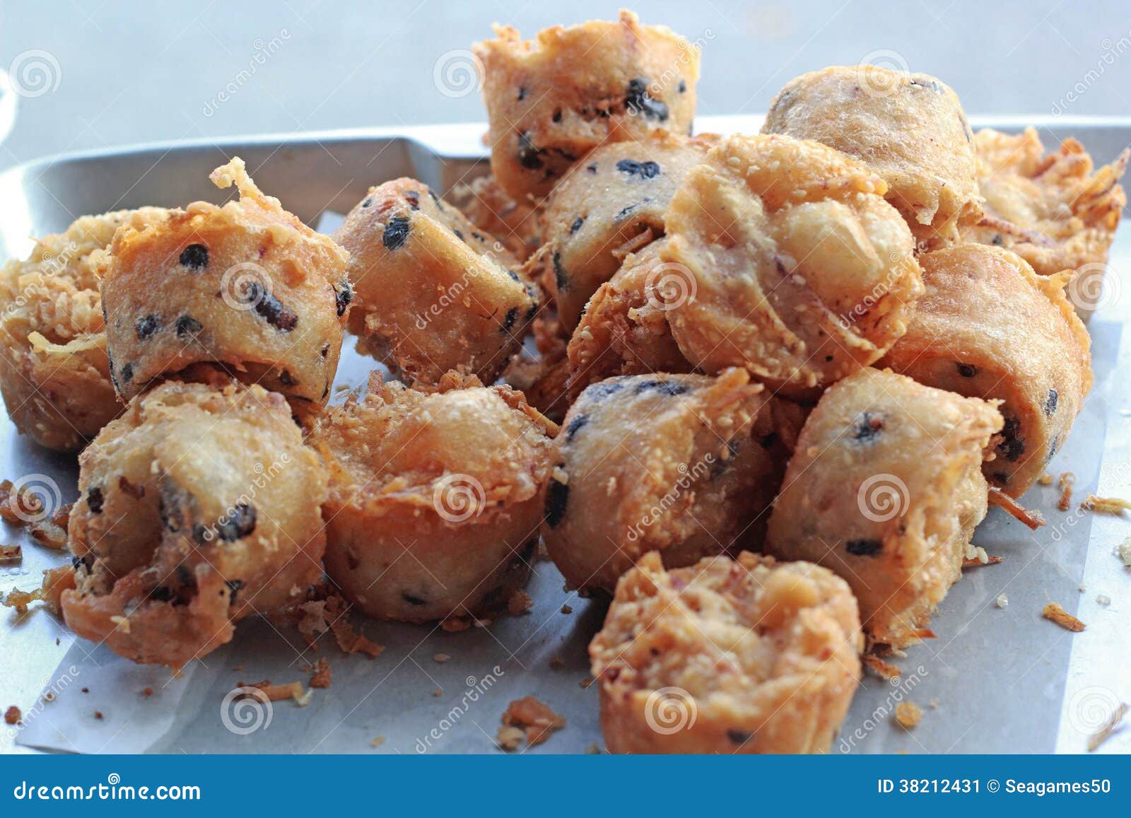 Fried taro - chinese style stock image. Image of food - 38212431