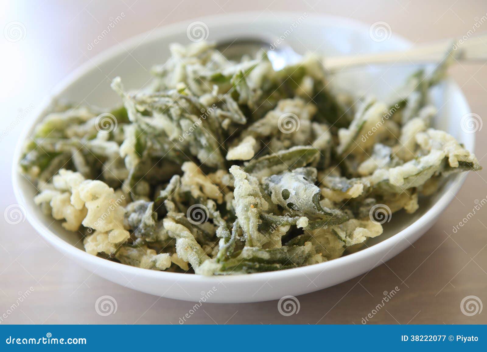 Fried tea stock image. Image of food, dish, thai, wood - 38222077