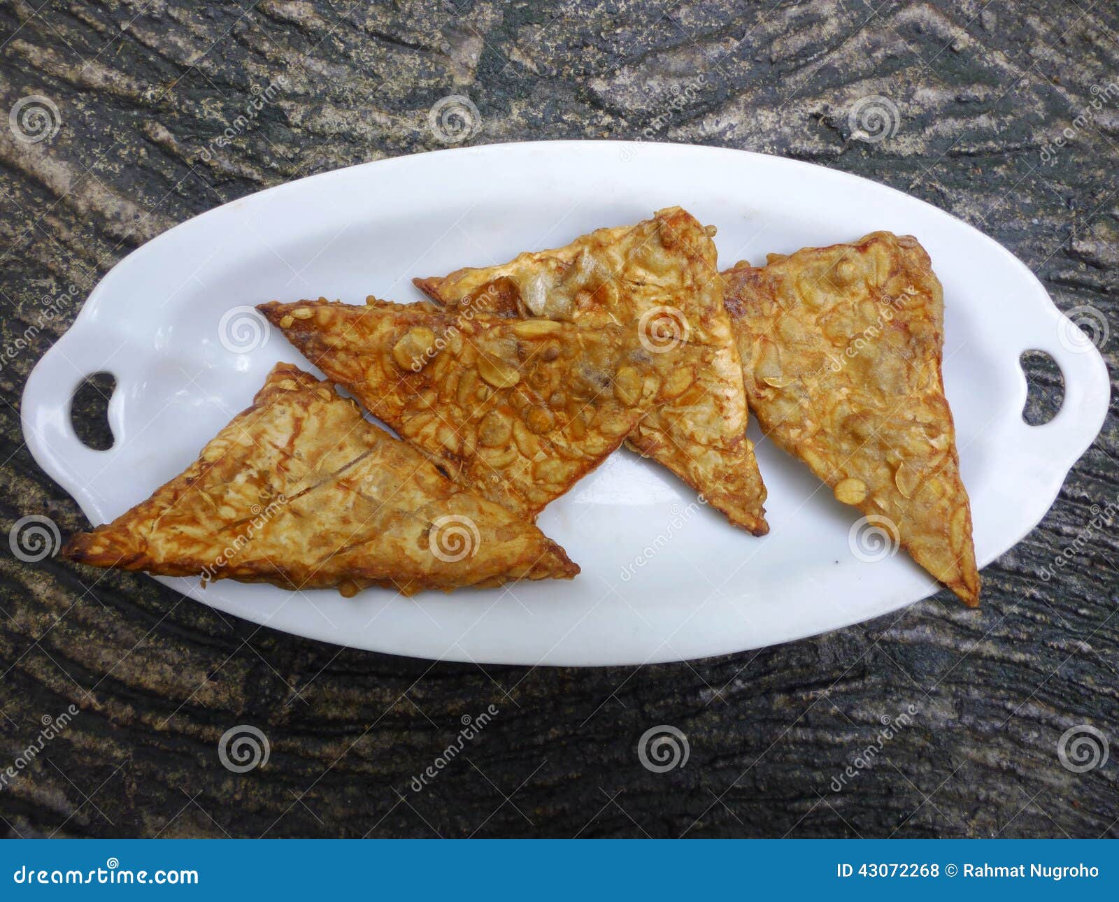Fried tempe stock photo. Image of nutrition, bean, retail - 43072268
