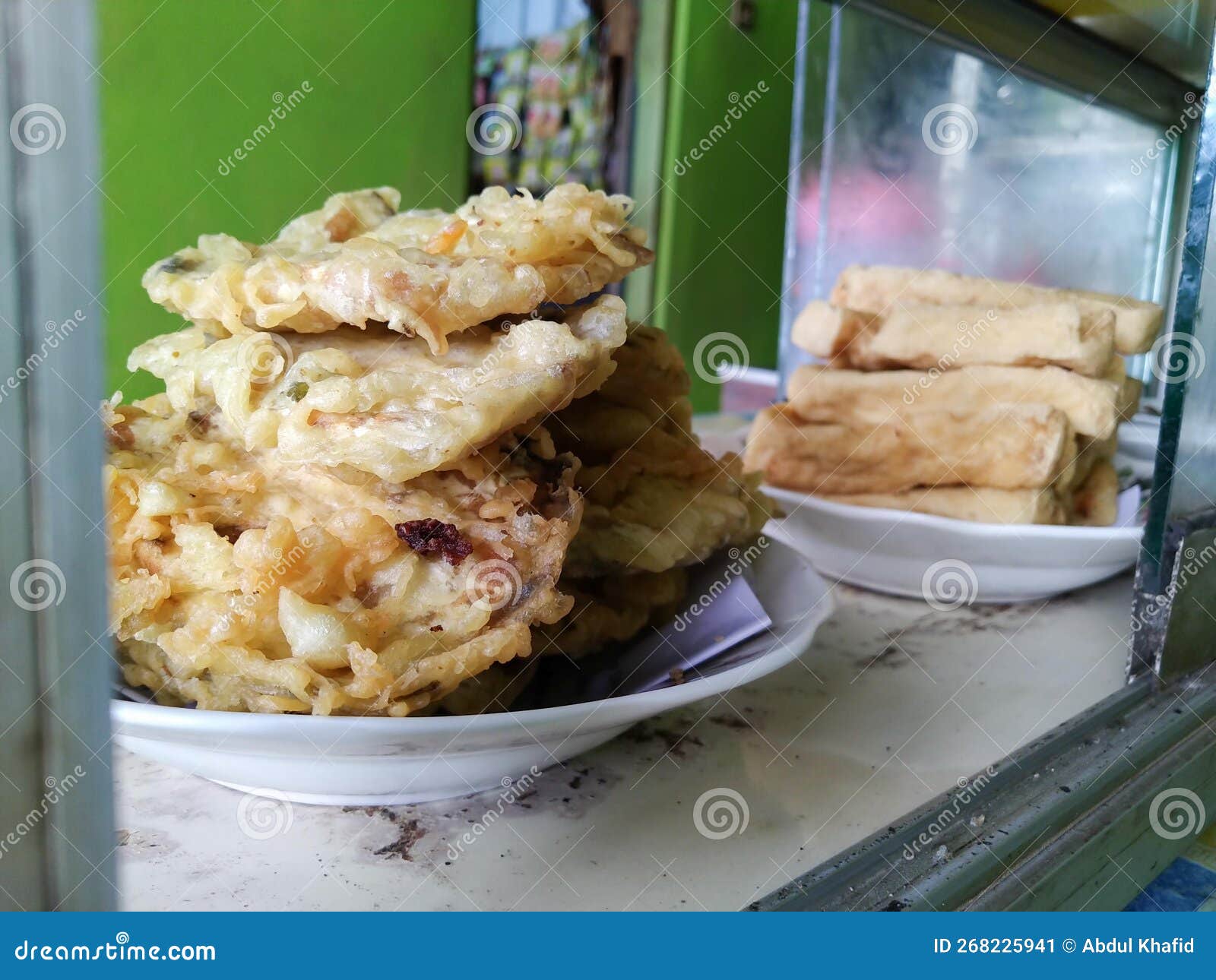 Fried Tempe snacks stock image. Image of dish, snack - 268225941
