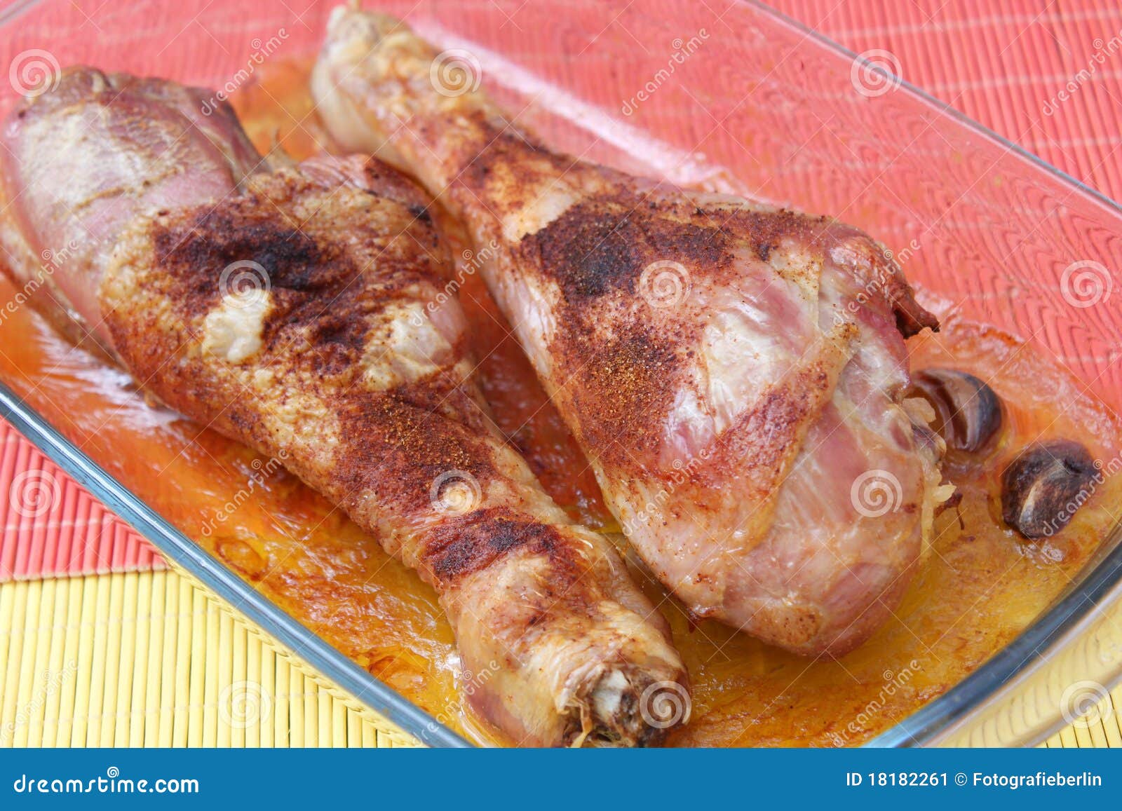 Fried Turkey stock image. Image of poultry, turkey, fowl - 18182261