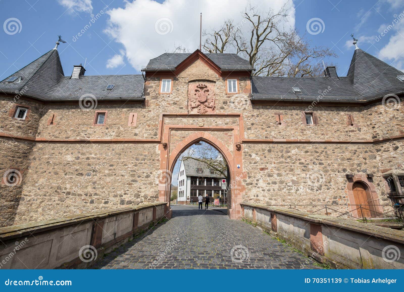 Friedberg Castle Mountain Germany Stock Image - Image of hesse, schloss ...
