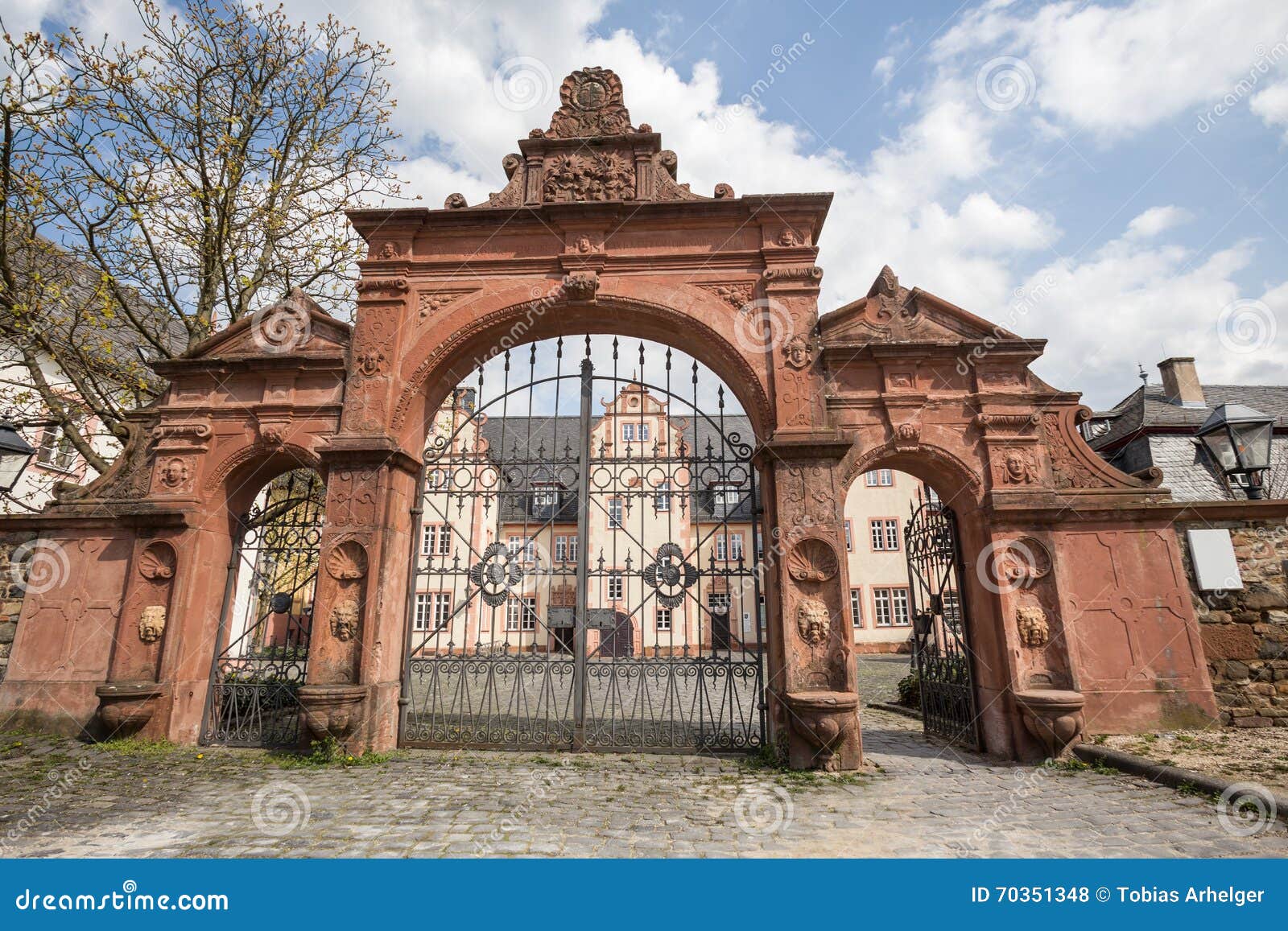 Friedberg Castle Mountain Germany Stock Photo - Image of friedberg ...
