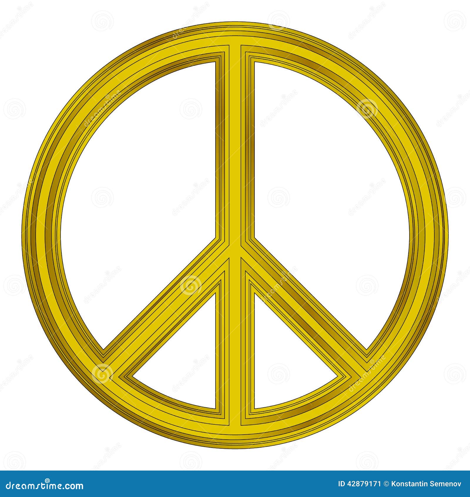 Friedenssymbol vektor abbildung. Illustration von militärisch - 42879171