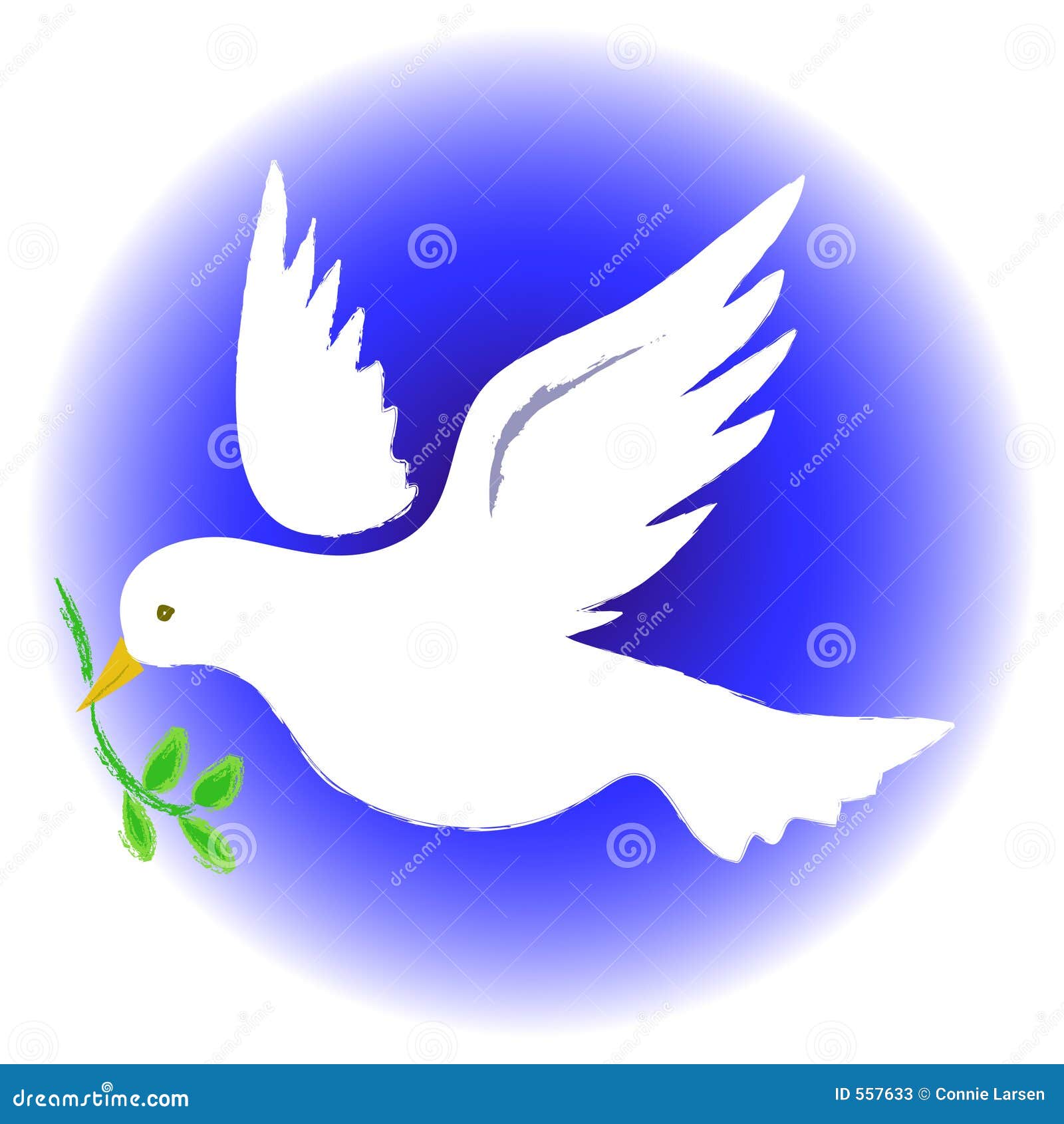 Friedenstaube Rund Stockfotos - Bild: 557633