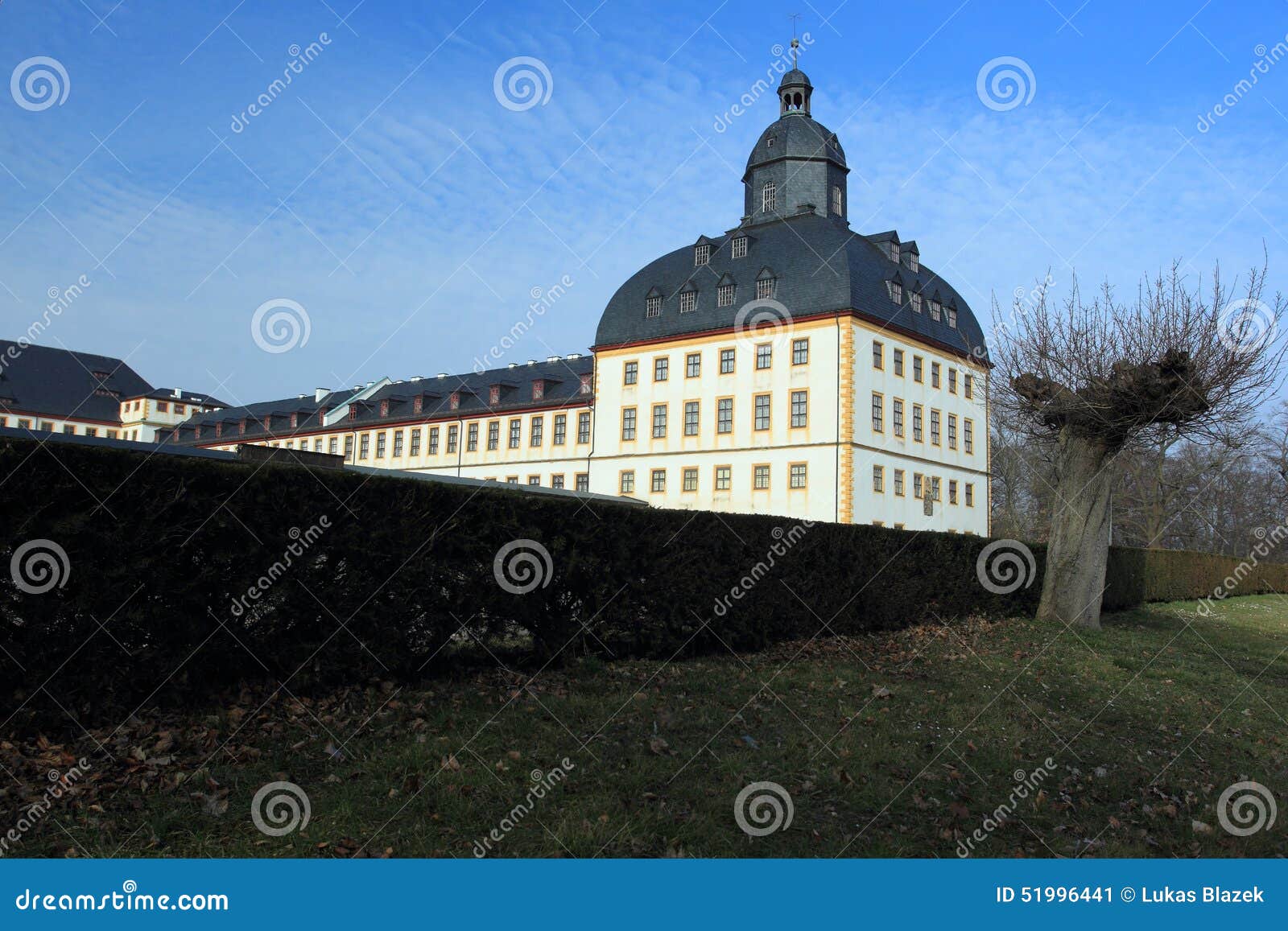 Friedenstein Castle in Gotha Stock Image - Image of friedenstein ...