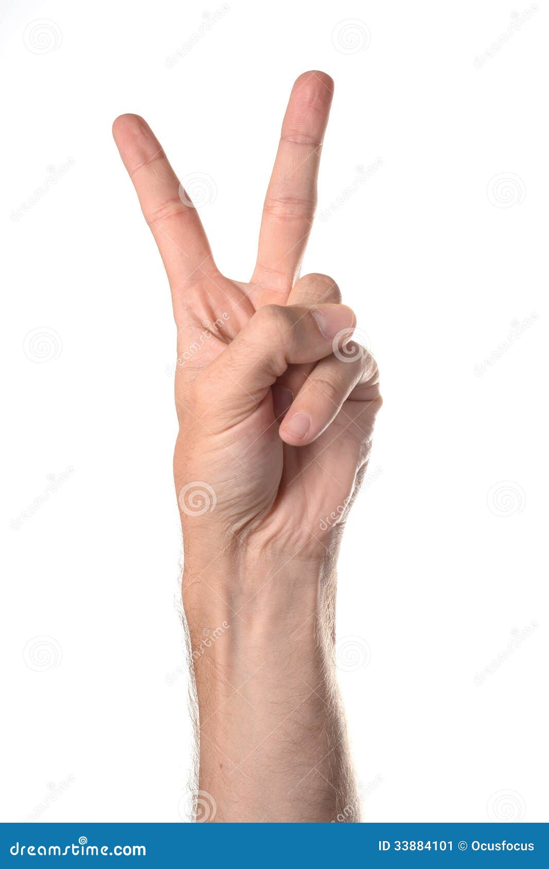 Friedenszeichenhand stockbild. Bild von geschäft, meldung - 33884101
