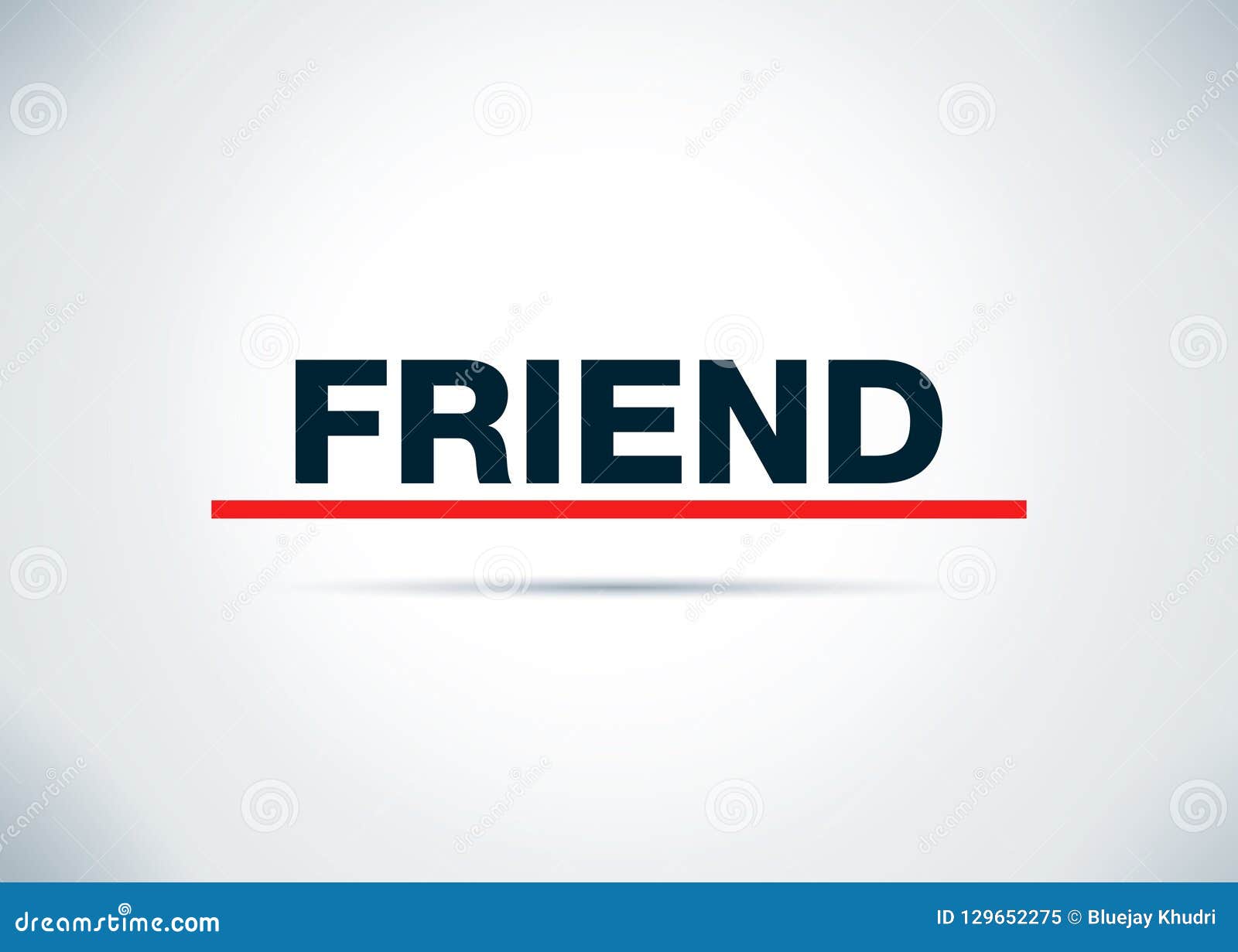 Friend Abstract Flat Background Design Illustration Stock Illustration ...