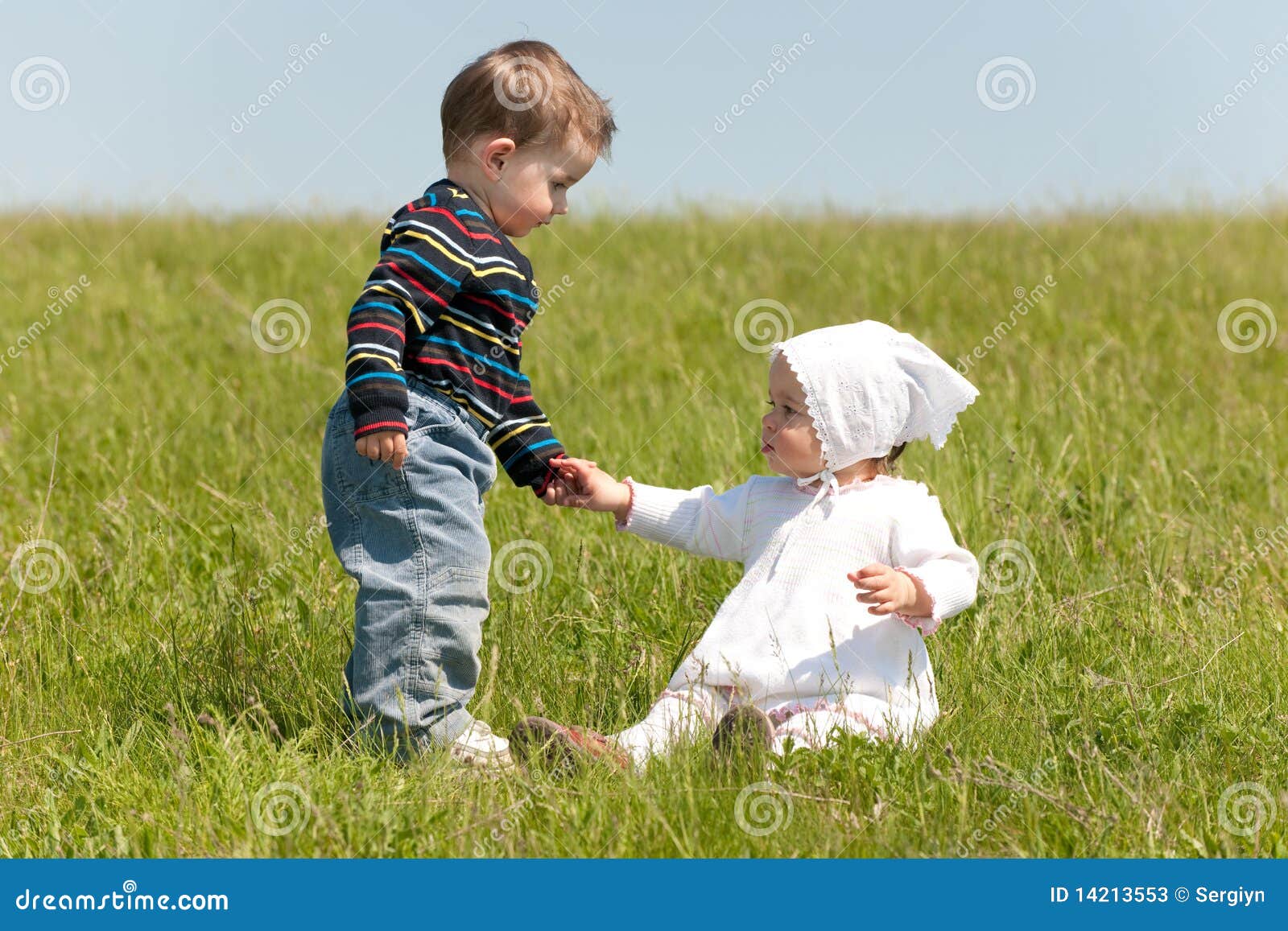Friend in need stock image. Image of outside, care, child - 14213553