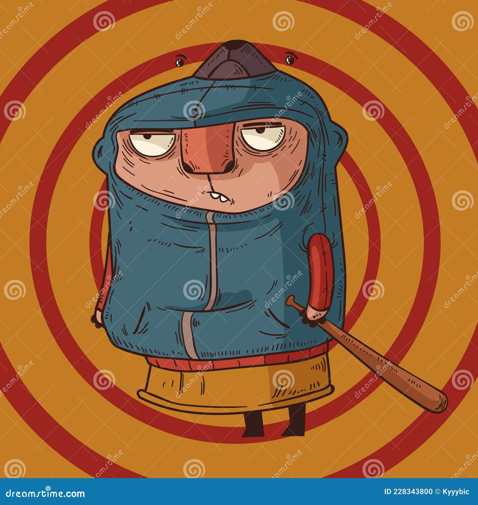 A Friend of a Ninja Warrior Stock Vector - Illustration of pattern ...