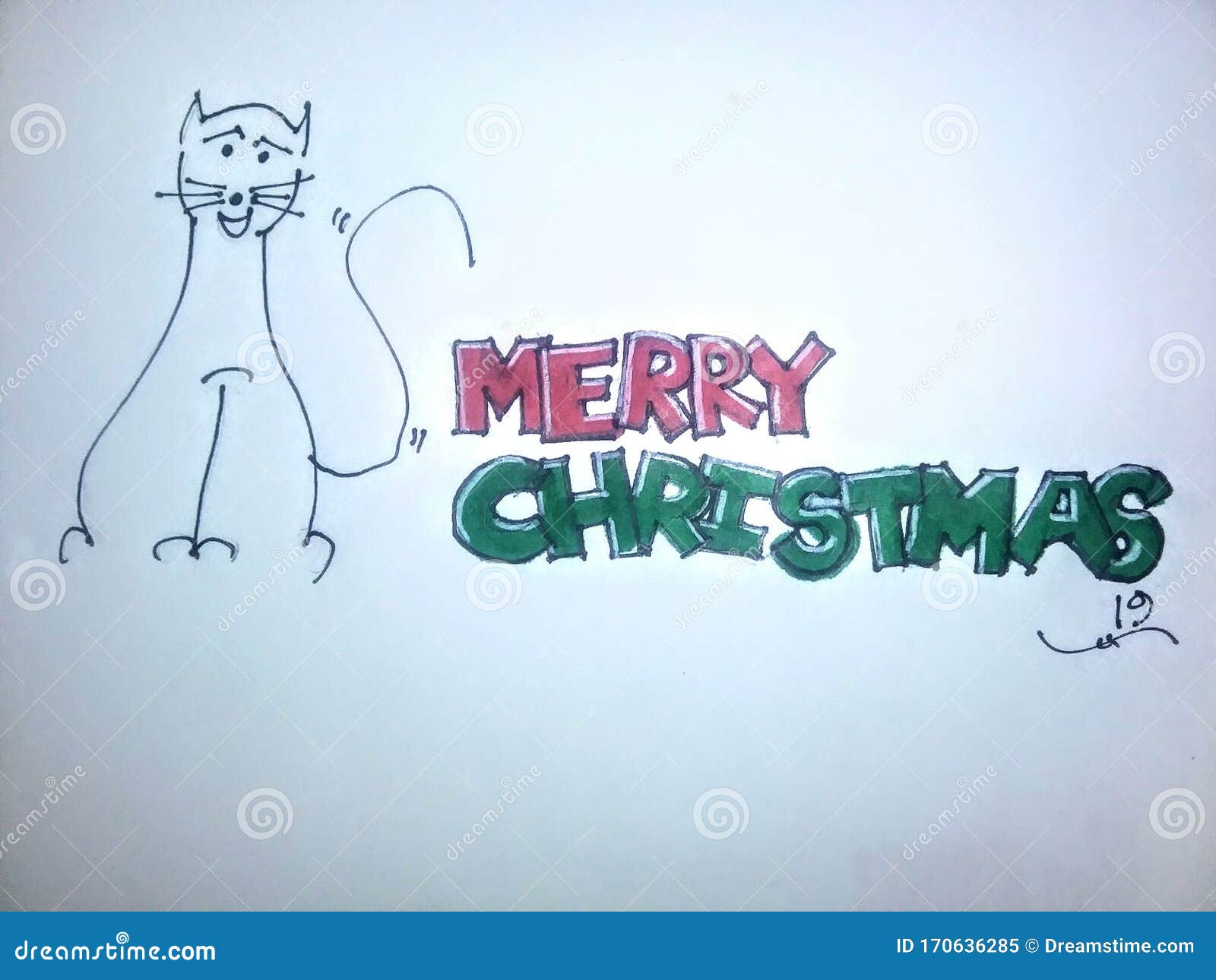 A Friend& X27;s Cartoon Comic Intro Chester the Cat Stock Illustration ...