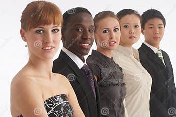 Friendly stock photo. Image of businesspeople, competitive - 899224