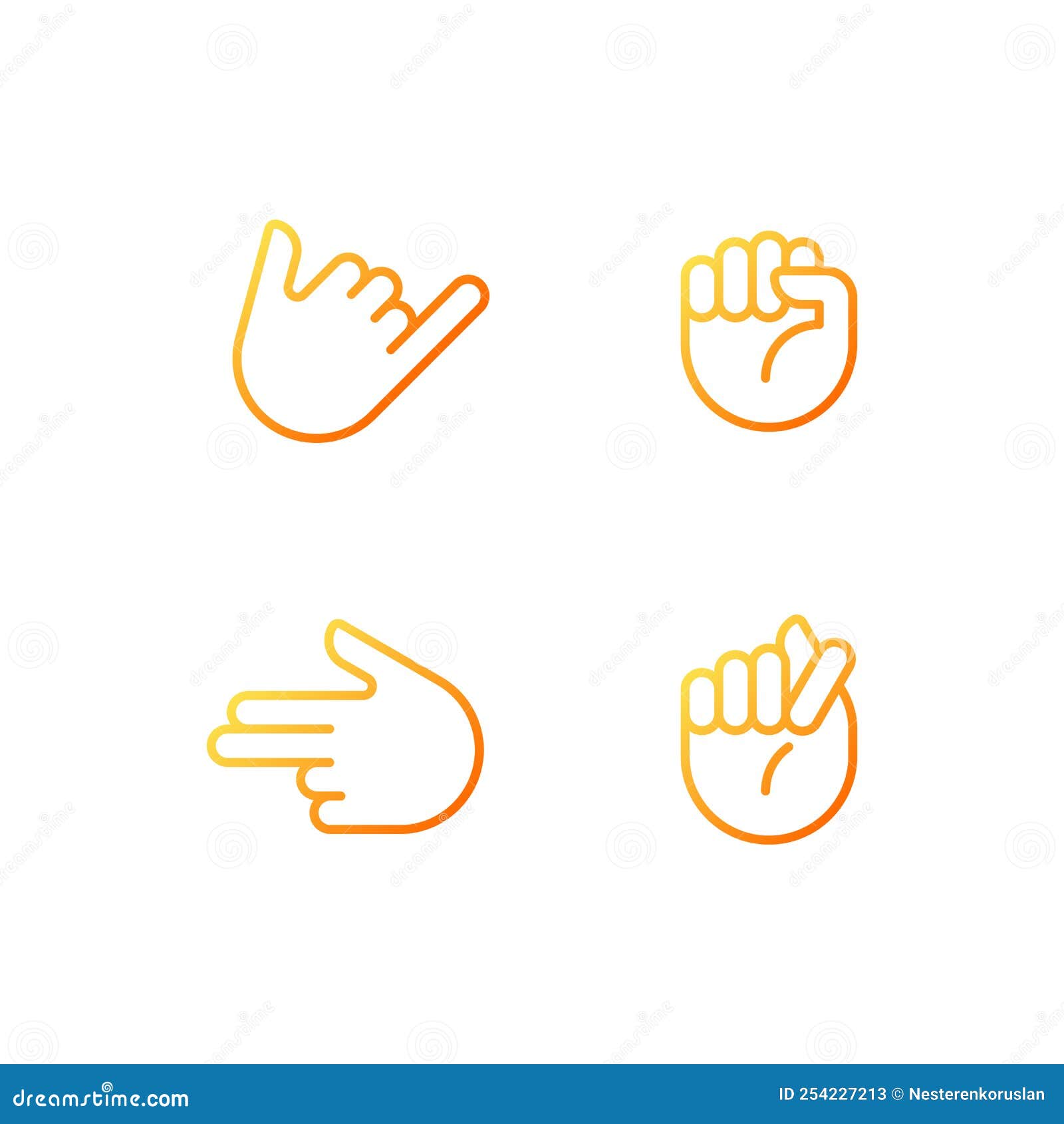 Friendly and Aggressive Gestures Pixel Perfect Gradient Linear Vector ... Friendly and Aggressive Gestures Pixel Perfect Gradient Linear Vector ...