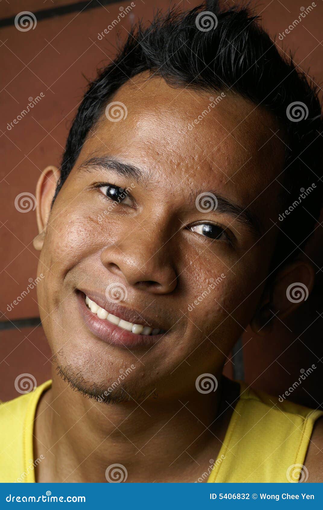 Friendly asian man stock photo. Image of smile, asian - 5406832