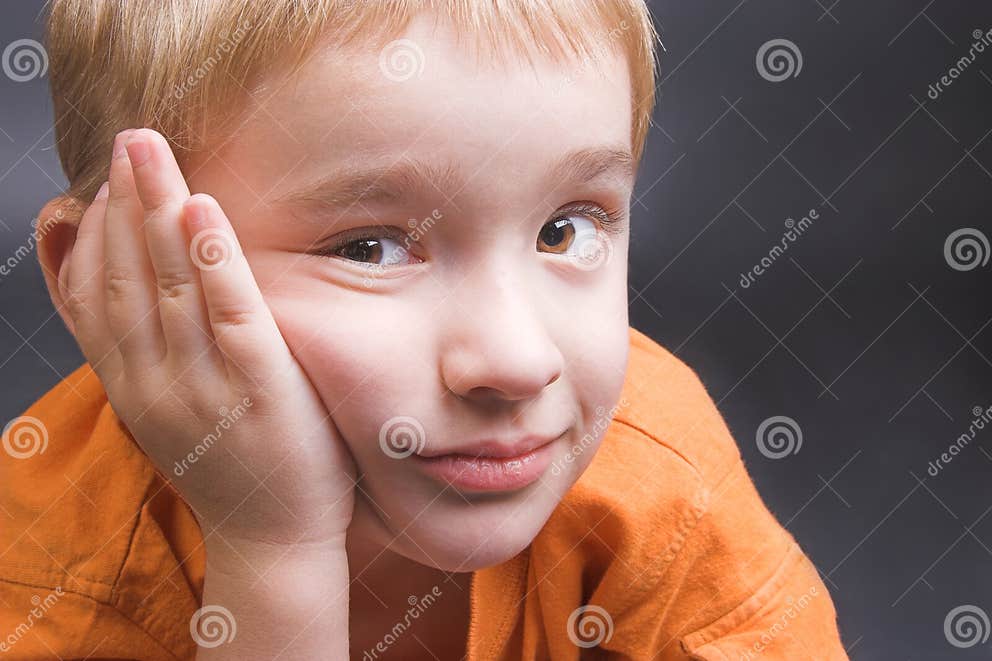 Friendly Boy stock image. Image of black, friendly, young - 6903017