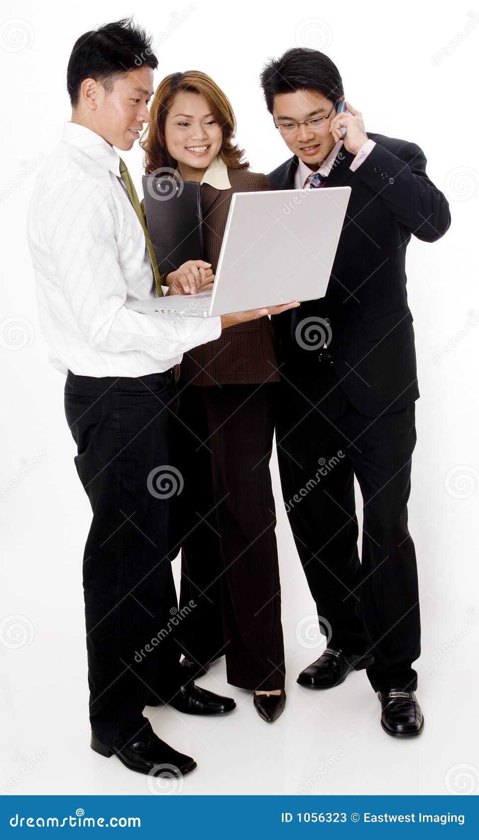 Friendly Business stock image. Image of laptop, good, chinese - 1056323