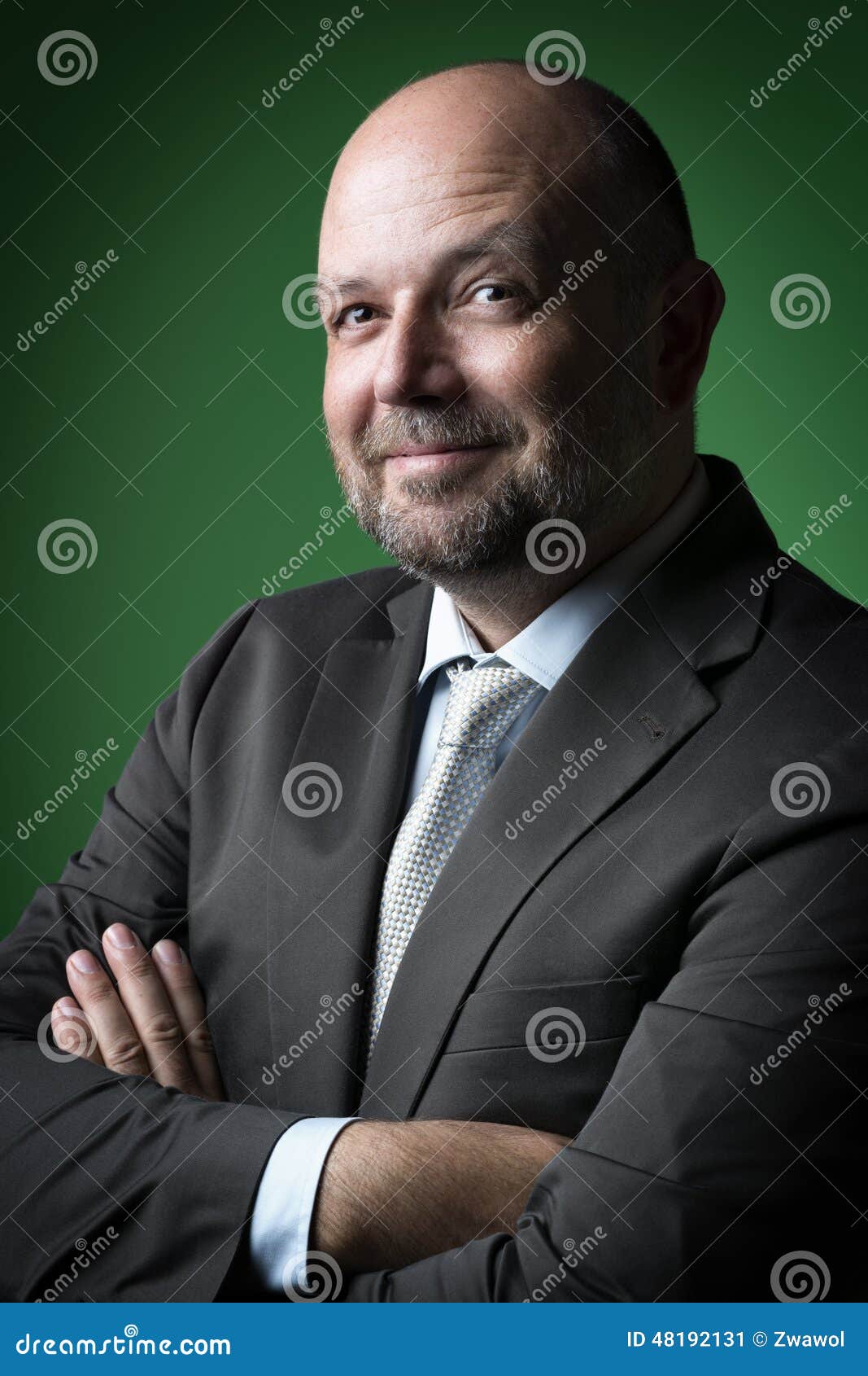 Friendly business man stock image. Image of close, executive - 48192131
