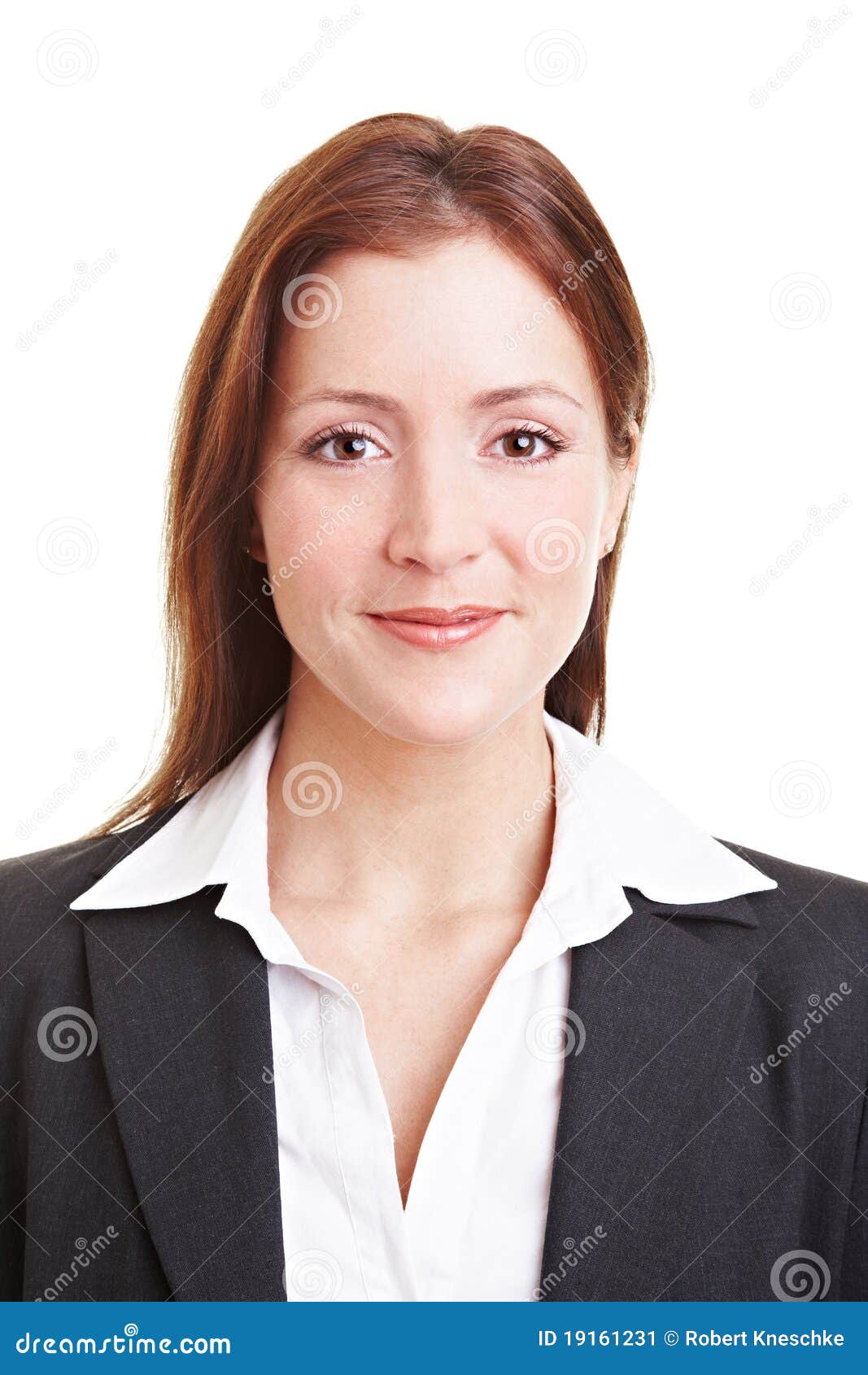 Friendly business woman stock image. Image of smile, female - 19161231