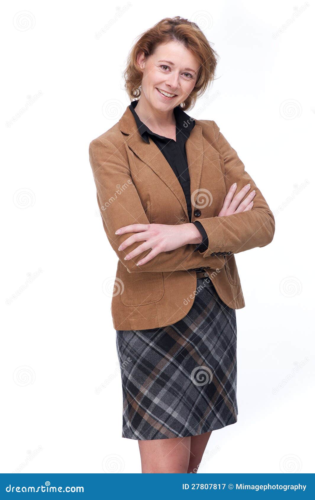 Friendly Business Woman stock image. Image of charming - 27807817